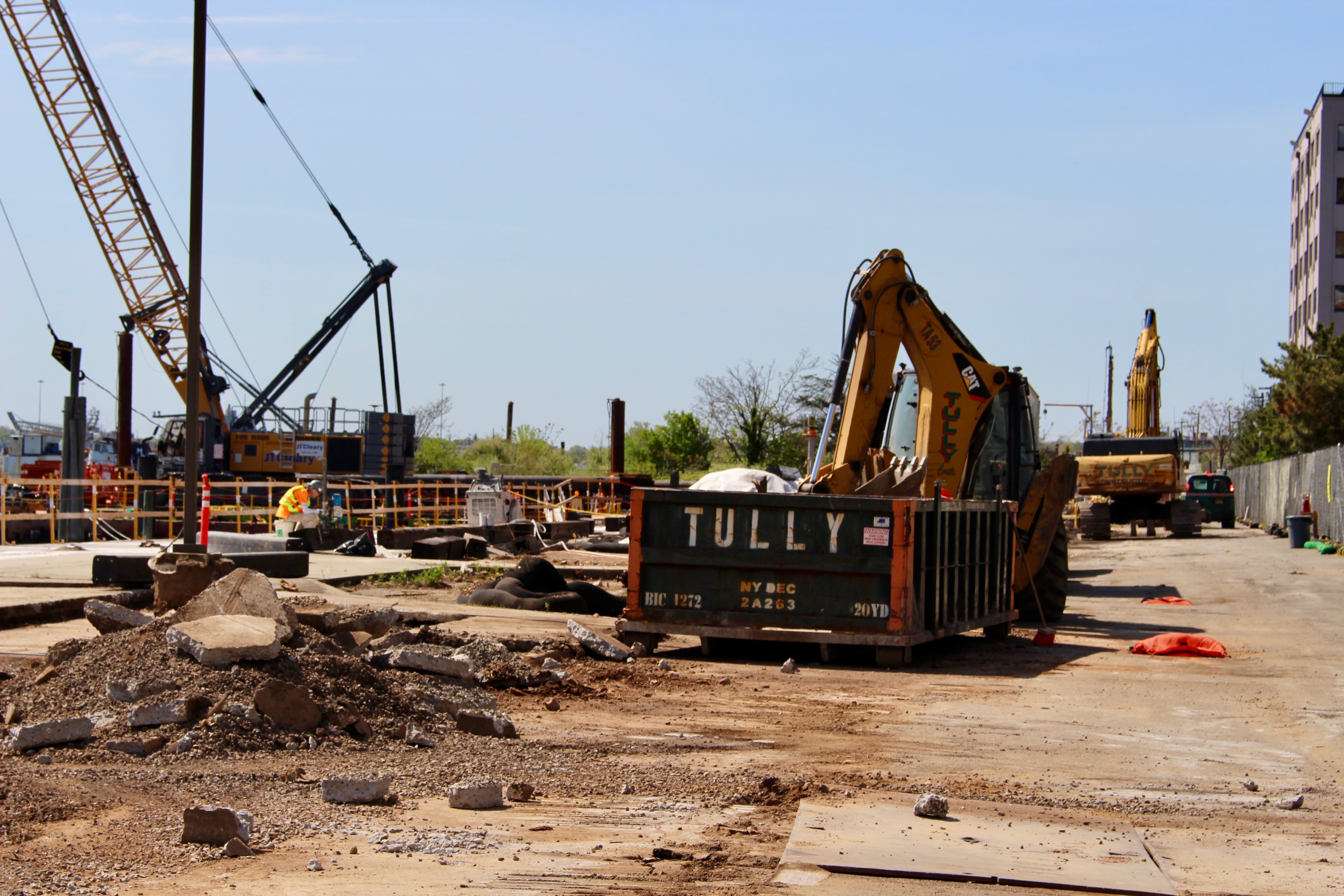Construction of new Tompkinsville Esplanade underway - silive.com