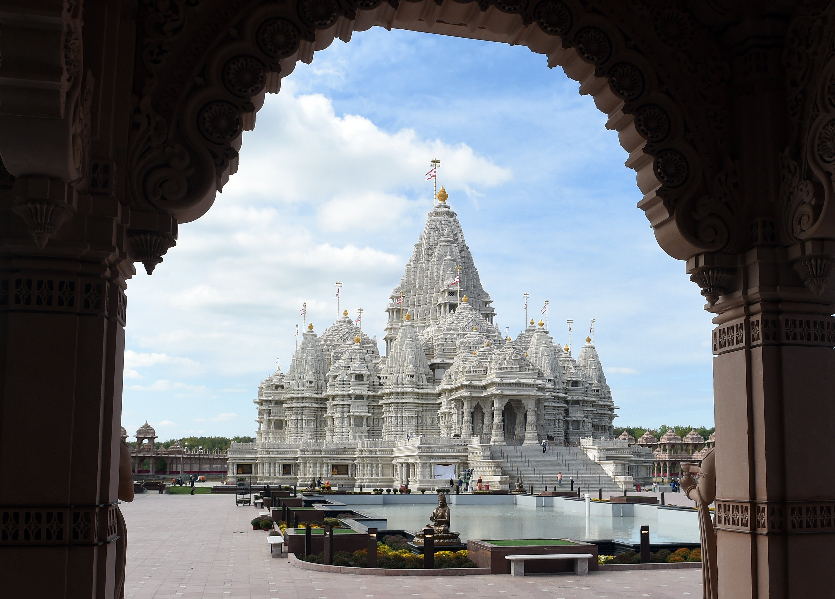 The new BAPS Shri Swaminarayan Mandir temple in Robbinsville will hold ...