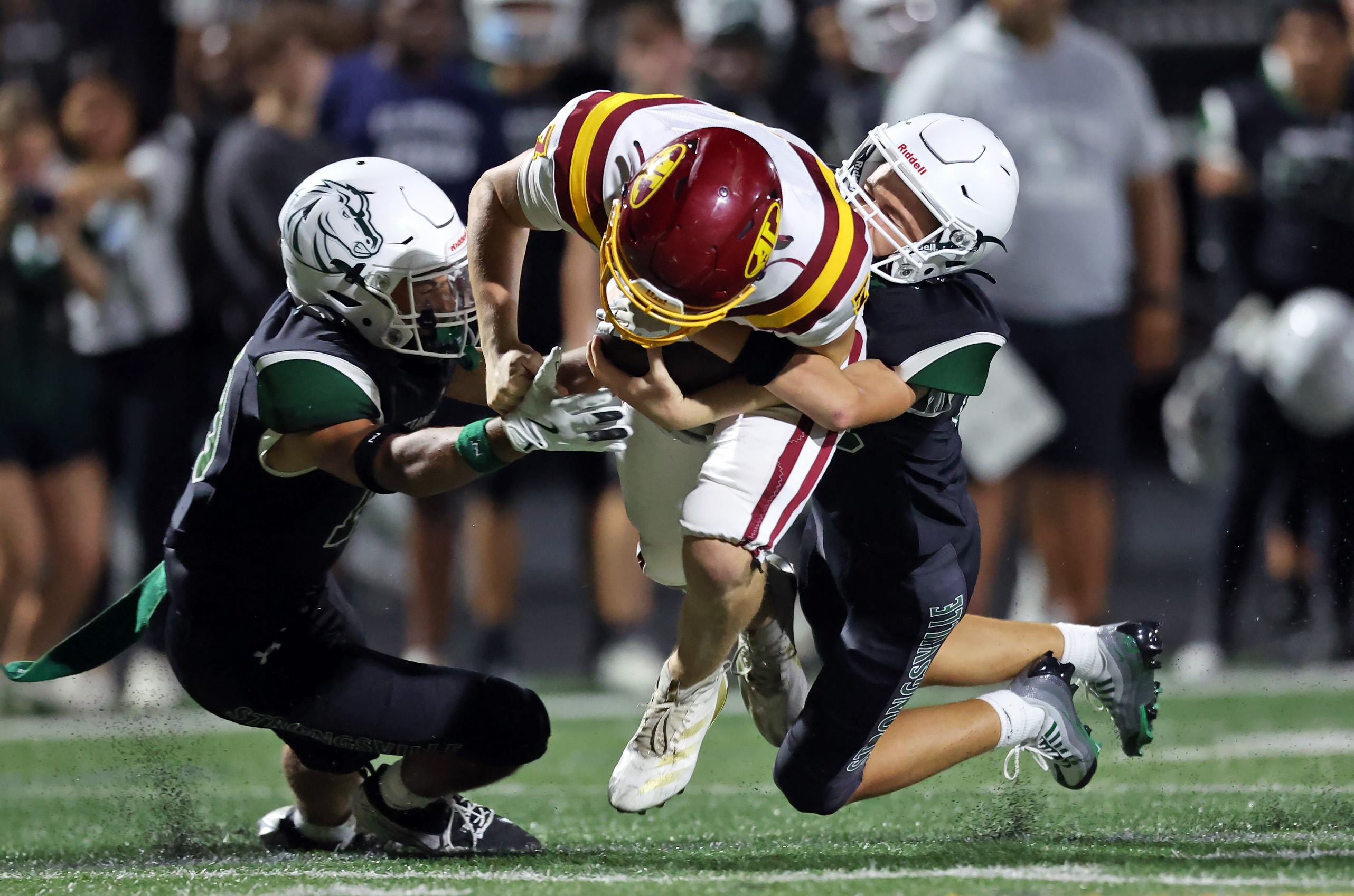 High School Football; Avon Lake at Strongsville, August 22, 2025 ...