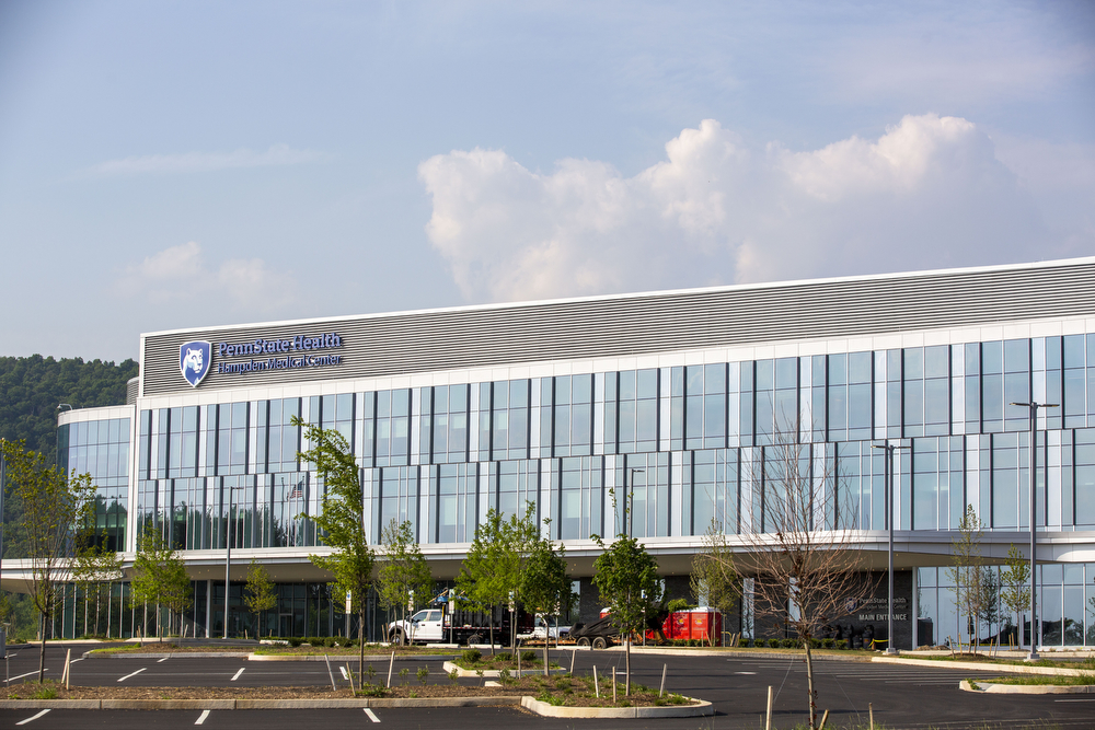Peak inside the new Penn State Health Medical Center in Hampden ...