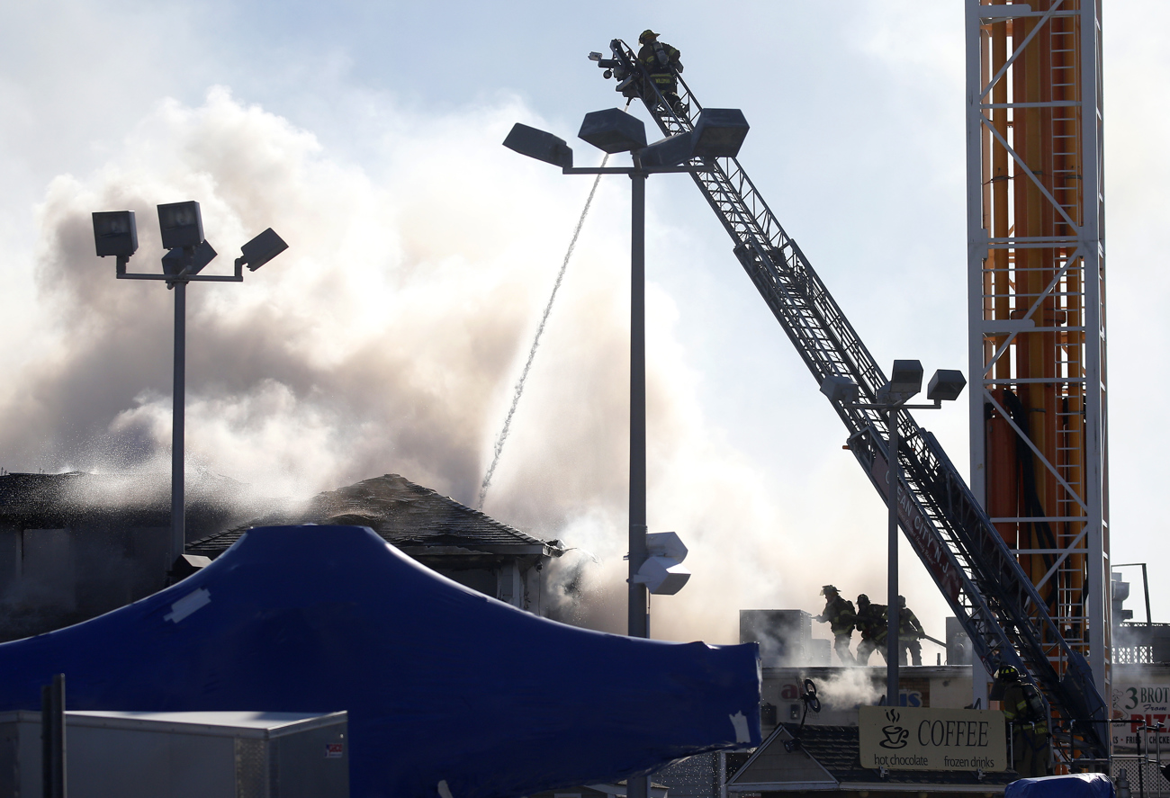 Playland's Castaway Cove fire, Jan. 30, 2021 - nj.com