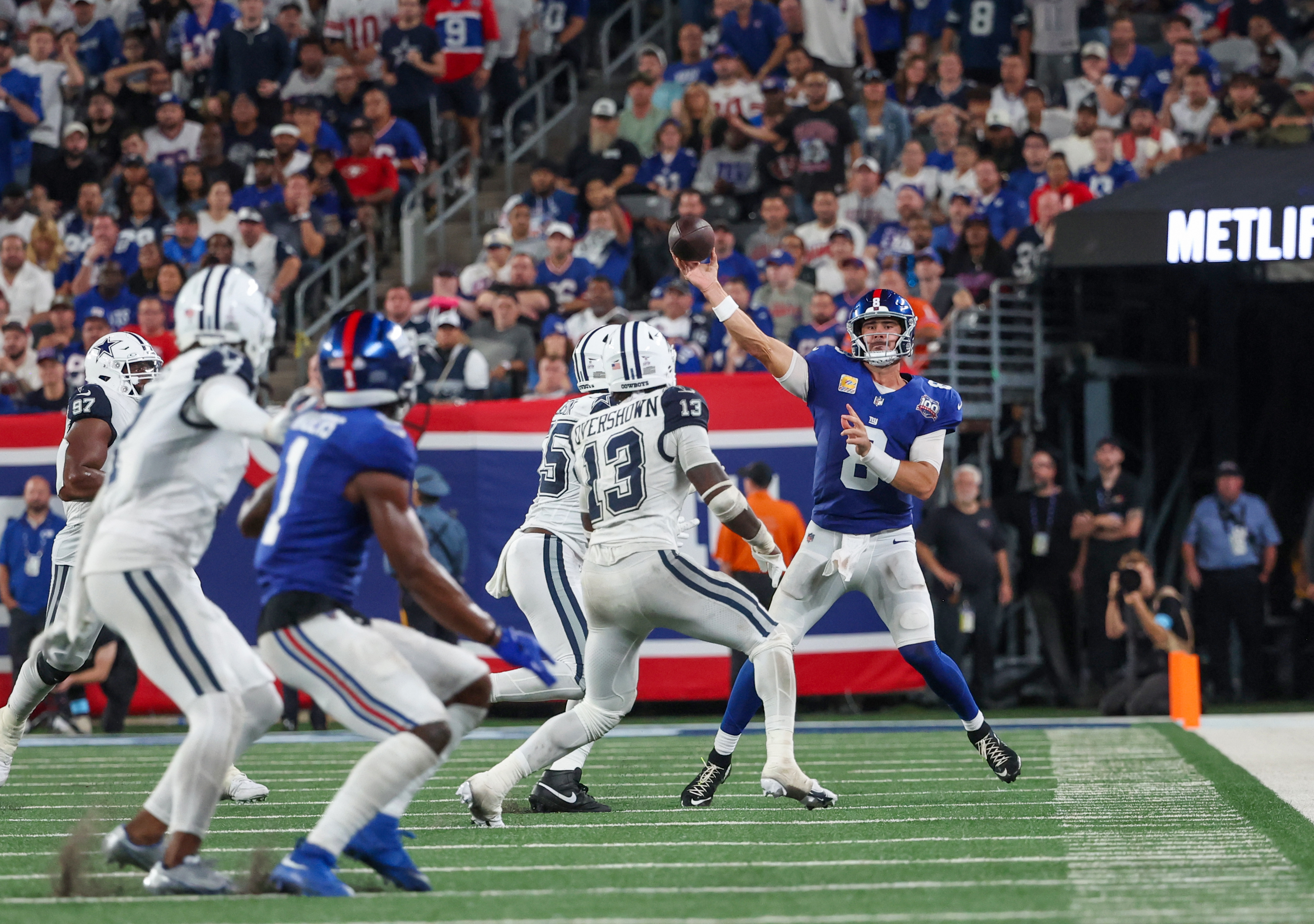 Giants Malik Nabers suffers concussion in loss to Dallas Cowboys - nj.com