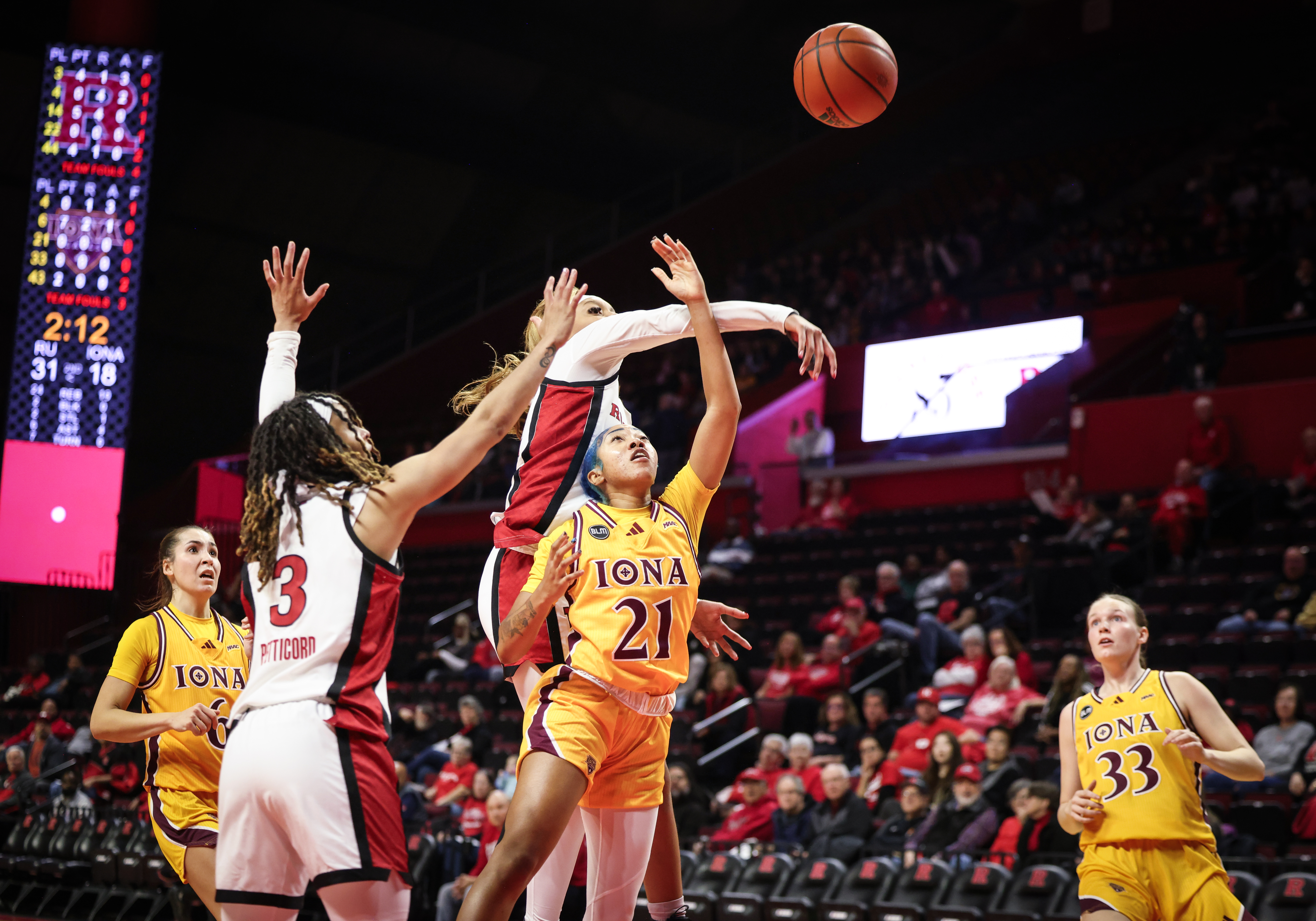 NCAA women’s basketball: Iona at Rutgers - nj.com