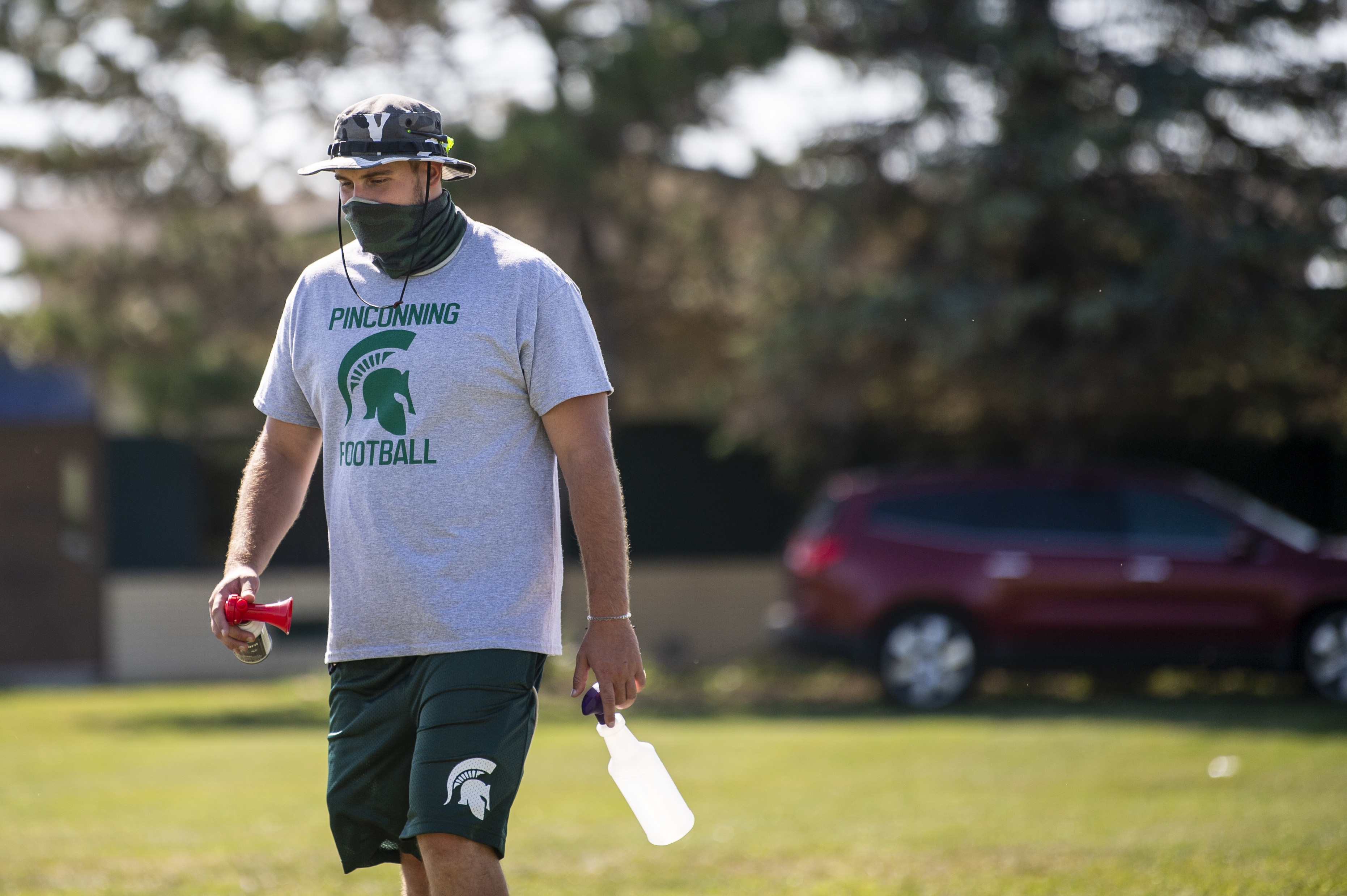 Pinconning football players strive during first week of practice ...