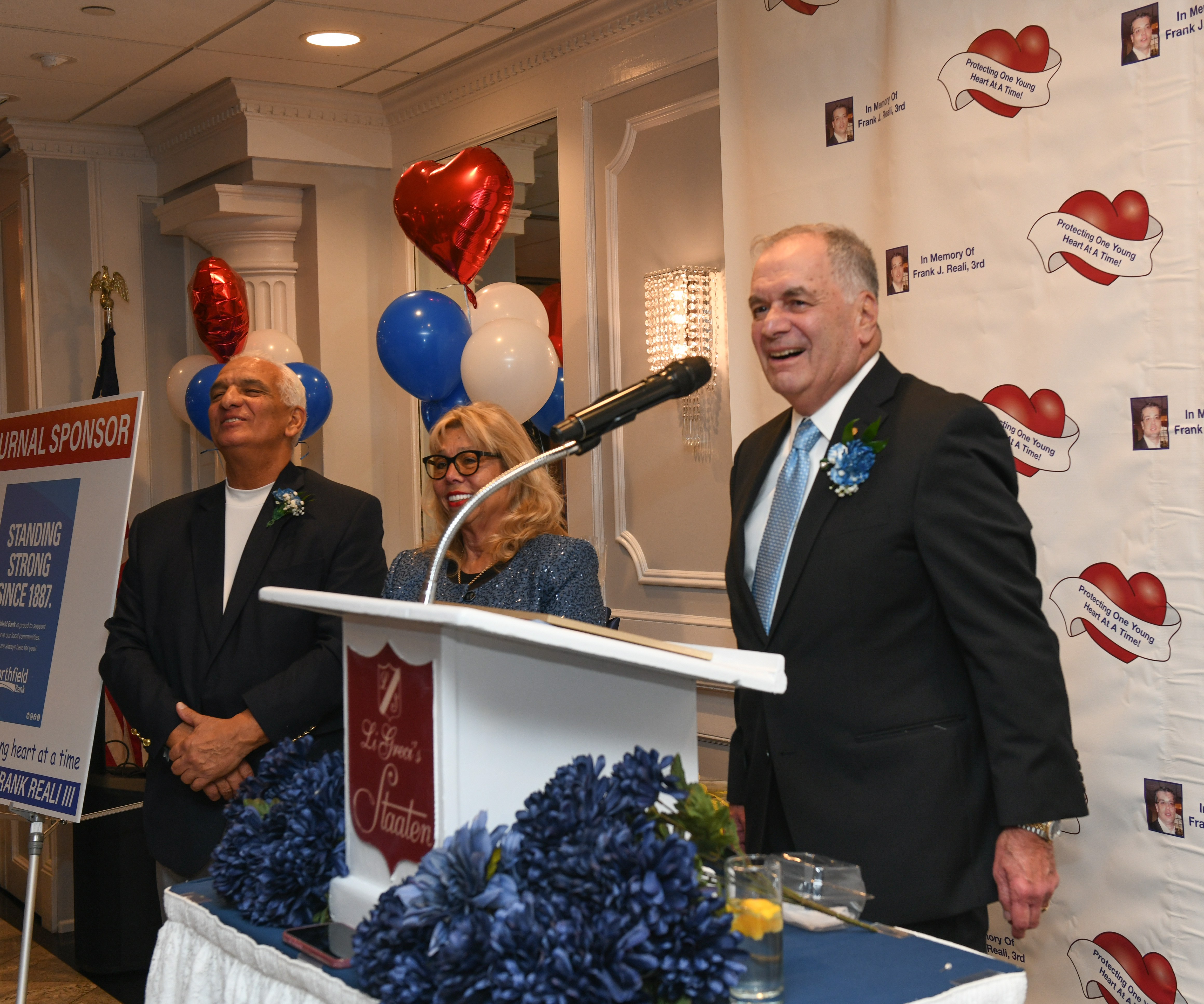 Frank J. Reali III dinner held at the Staaten. (Steve White for the ...
