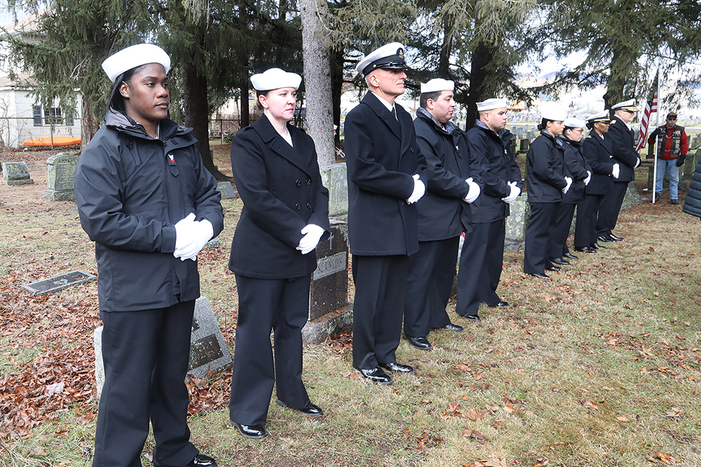 The burial of Holyoke native Pharmacist’s First Mate 2nd Class Merle ...