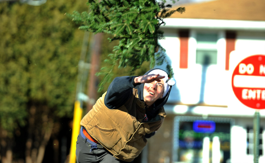 Bethlehem tree toss raises money for domestic violence survivors ...