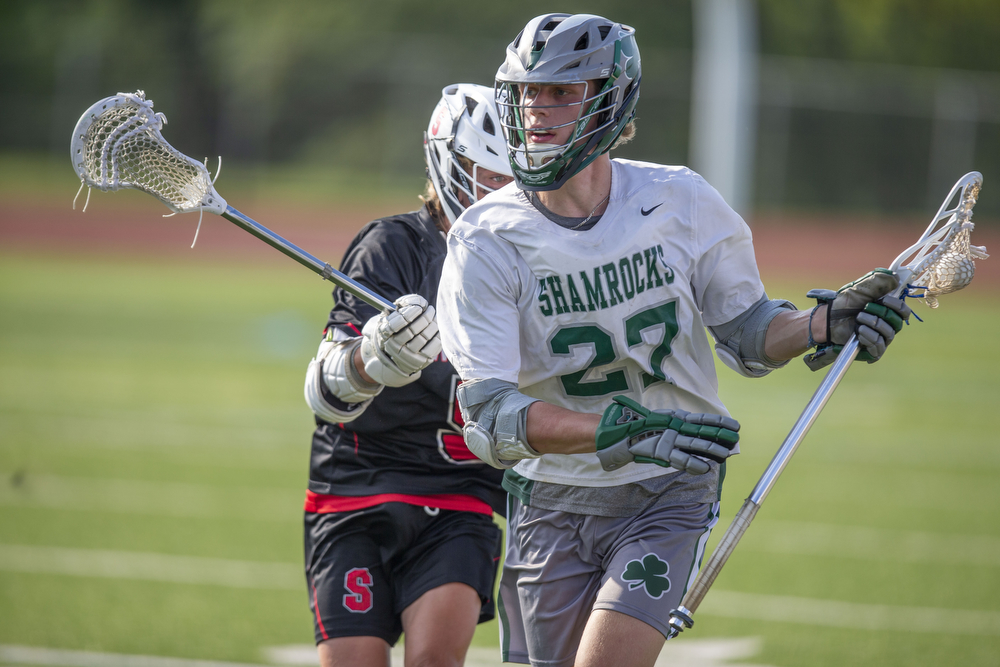 Trinity plays Susquehannock in the 2021 District 3, 2A lacrosse ...