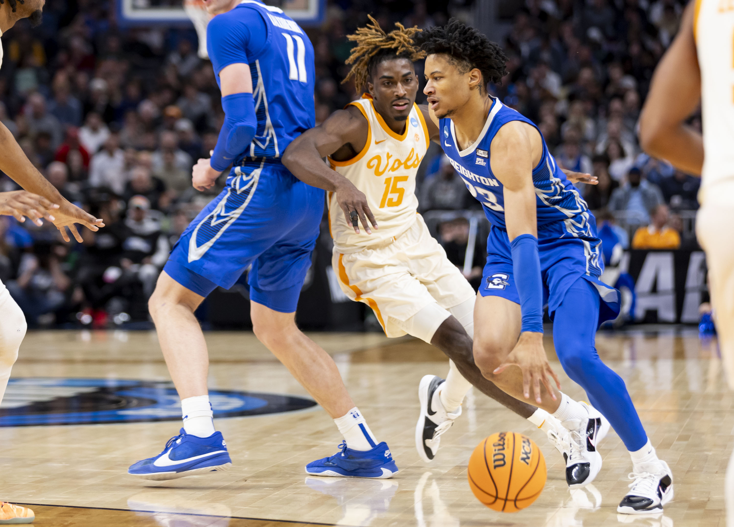 See photos as Tennessee basketball defeats Creighton in NCAA Tournament ...
