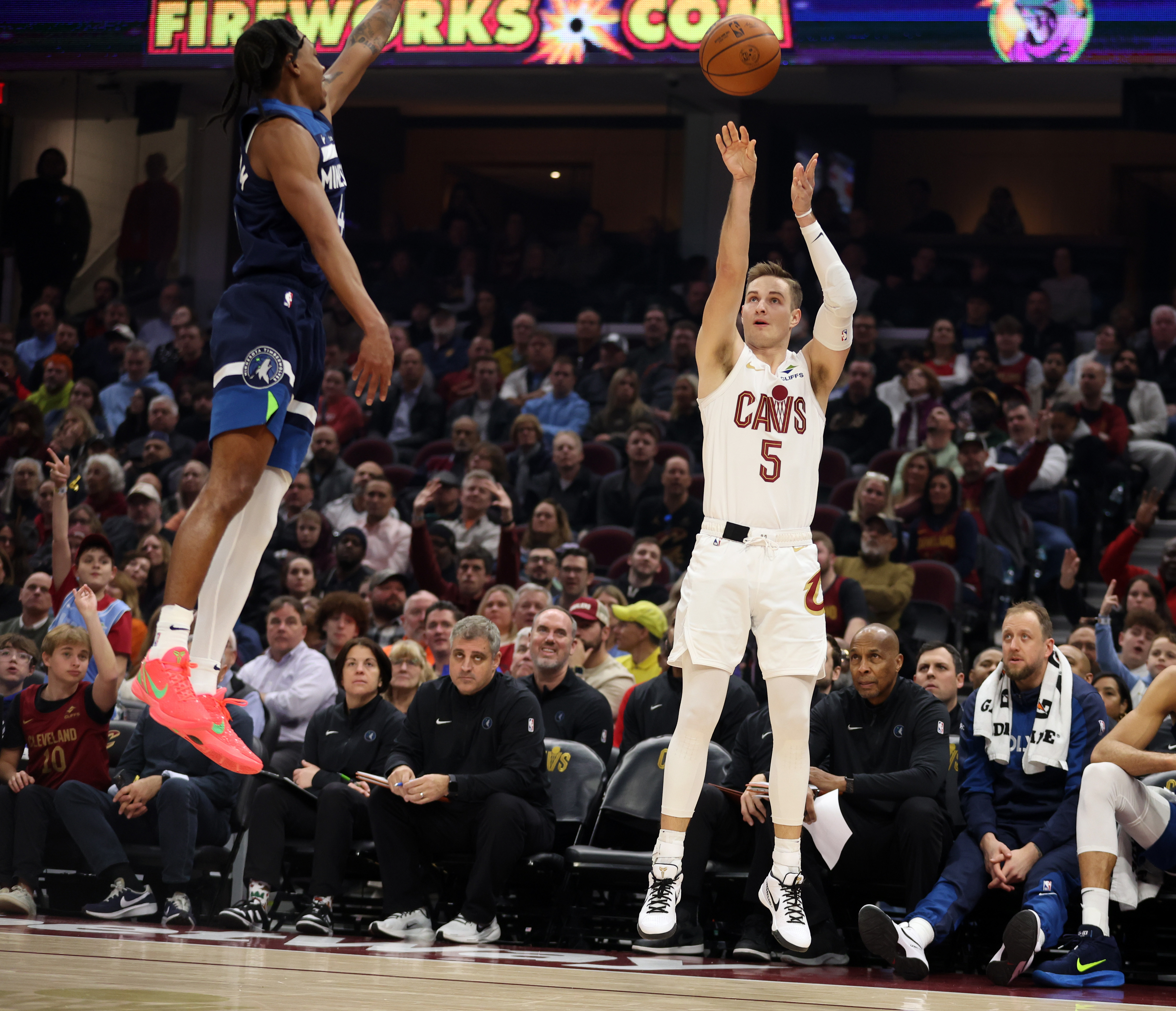 Cleveland Cavaliers vs. Minnesota Timberwolves, February 10, 2025 ...