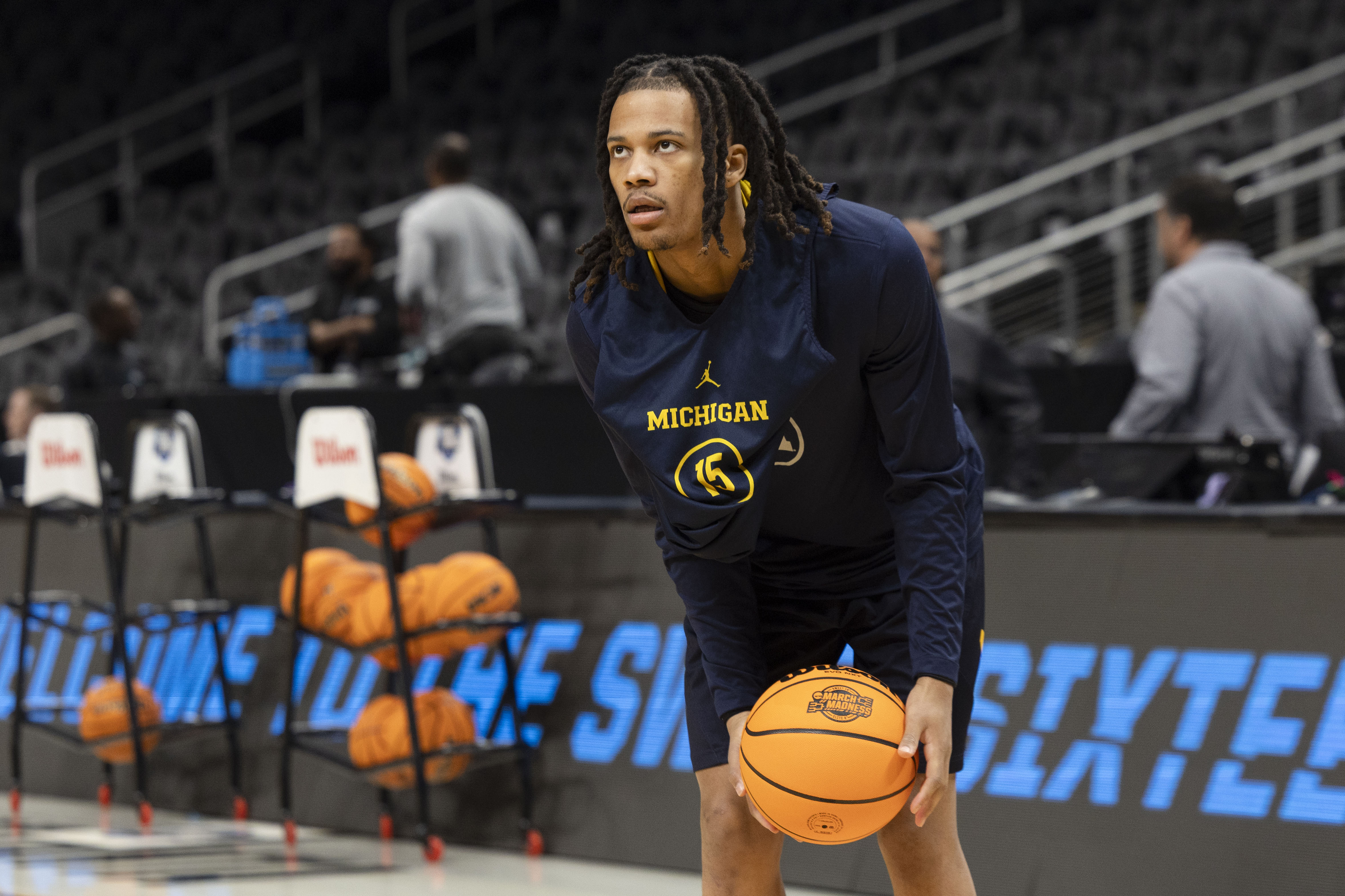 Michigan basketball practices at Sweet 16 - mlive.com