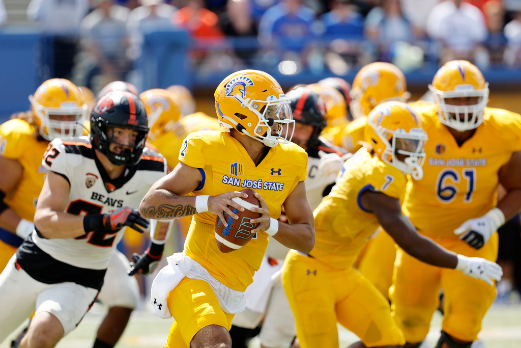 Oregon State Beavers vs. San Jose State Spartans: Sept. 3, 2023 ...