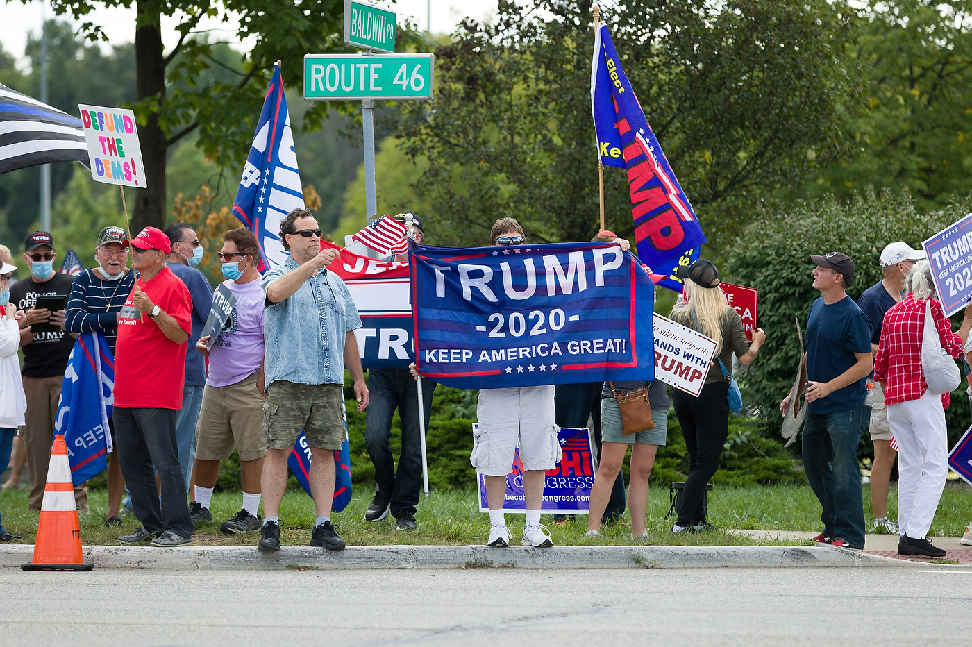 Pro-Trump Rally in Parsippany - nj.com