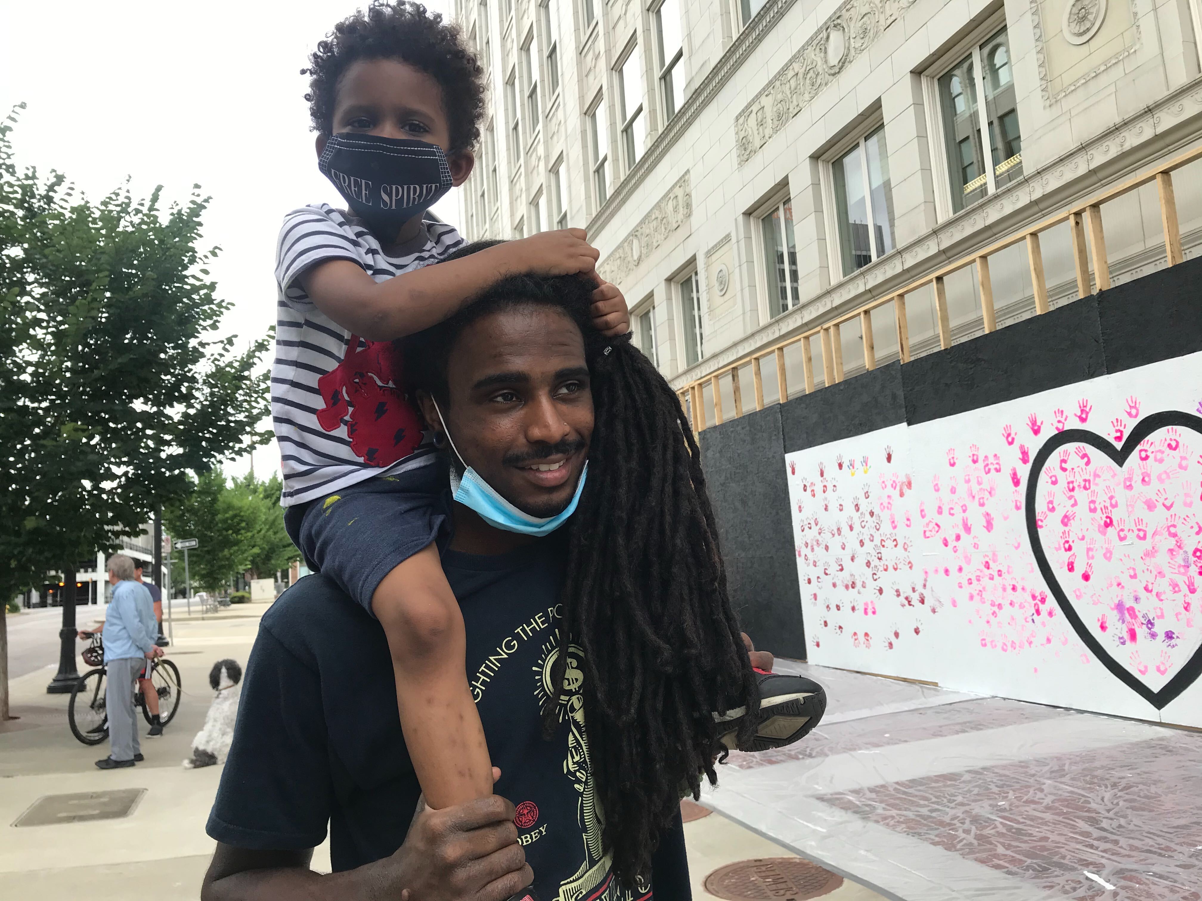 Mural day at the Pizitz Building - al.com
