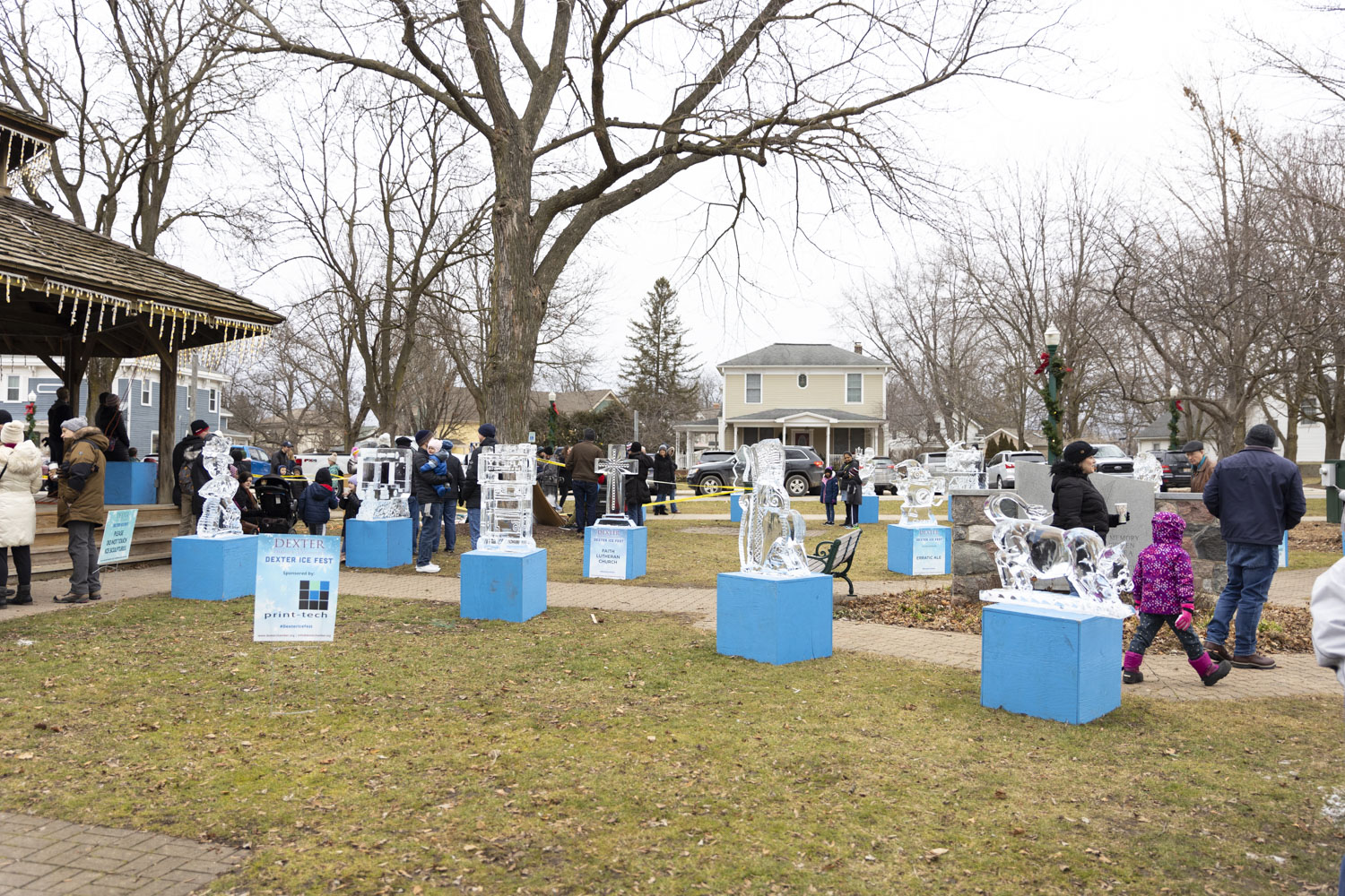 Dexter Ice Festival offers stunning ice sculptures and live ...