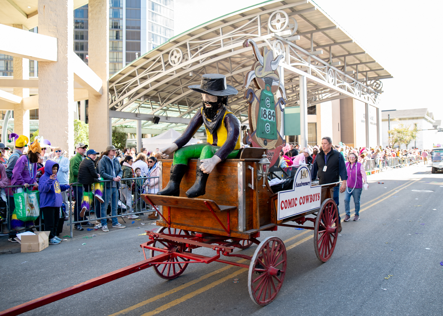 See the Comic Cowboys Mardi Gras parade signs for 2024 - al.com