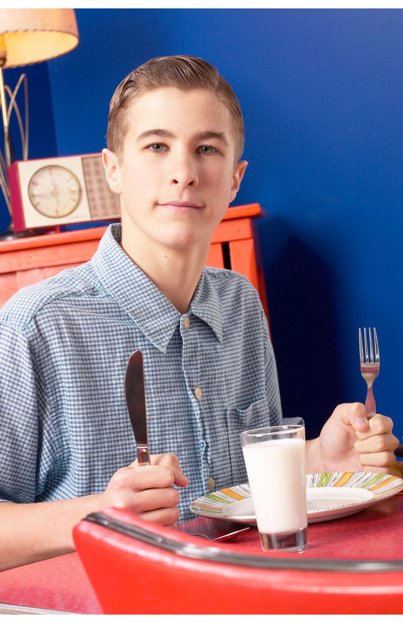 Miss Manners: My 15-year-old is punctual, grateful and kind ... but his ...