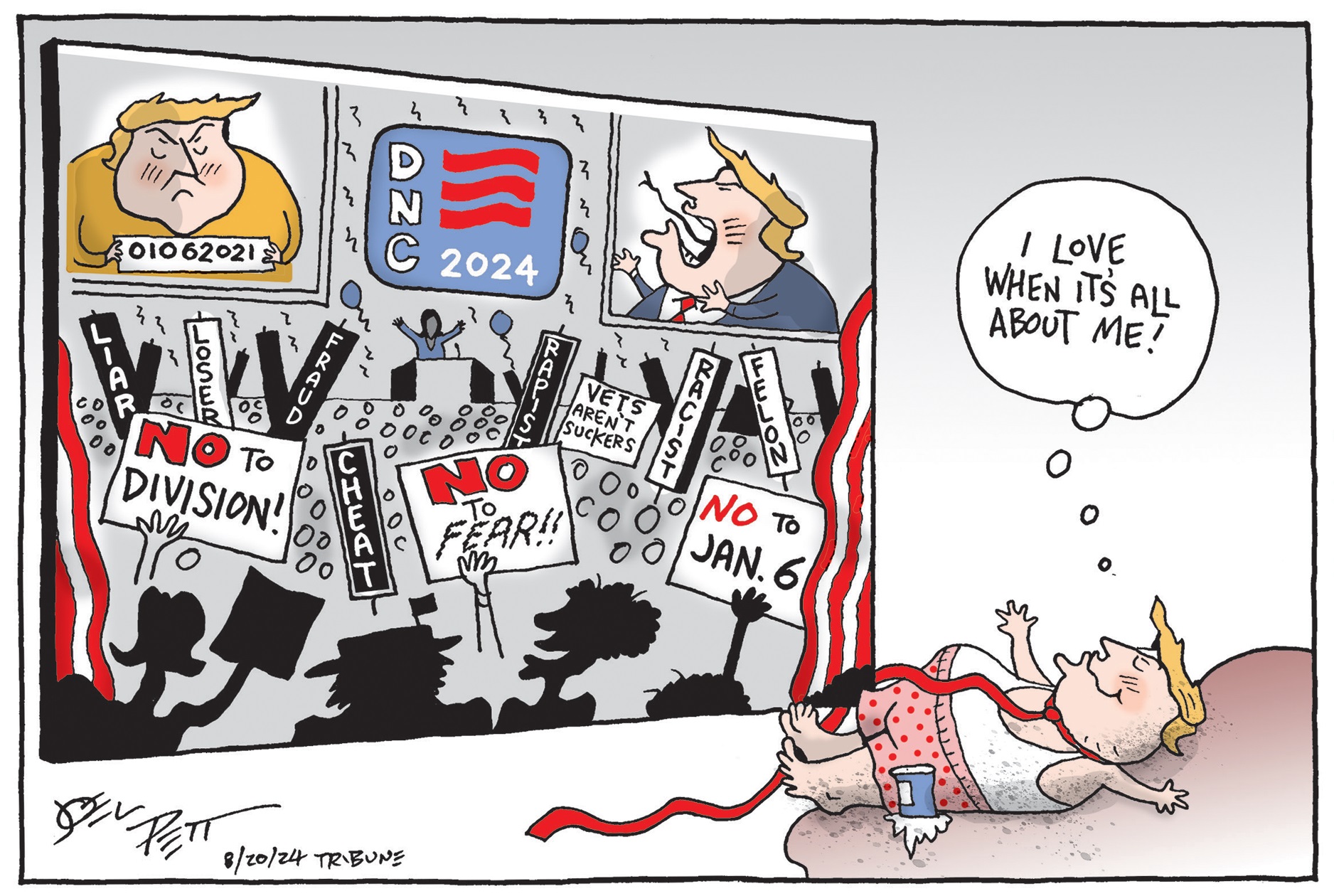 Editorial cartoons for Aug. 25, 2024 - syracuse.com