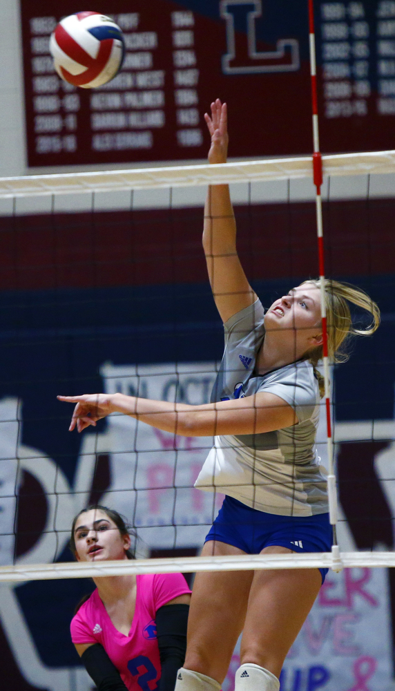 Liberty girls volleyball hosts Nazareth on Sept. 29, 2022 ...