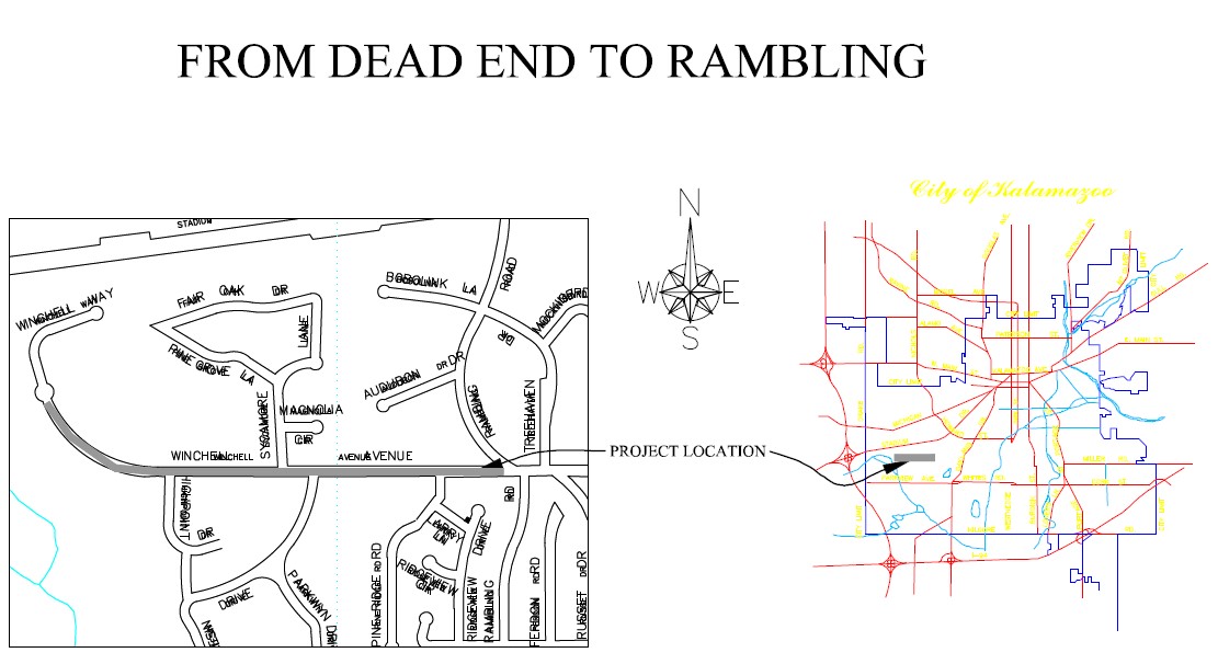 Winchell Avenue plans show new road configuration - mlive.com