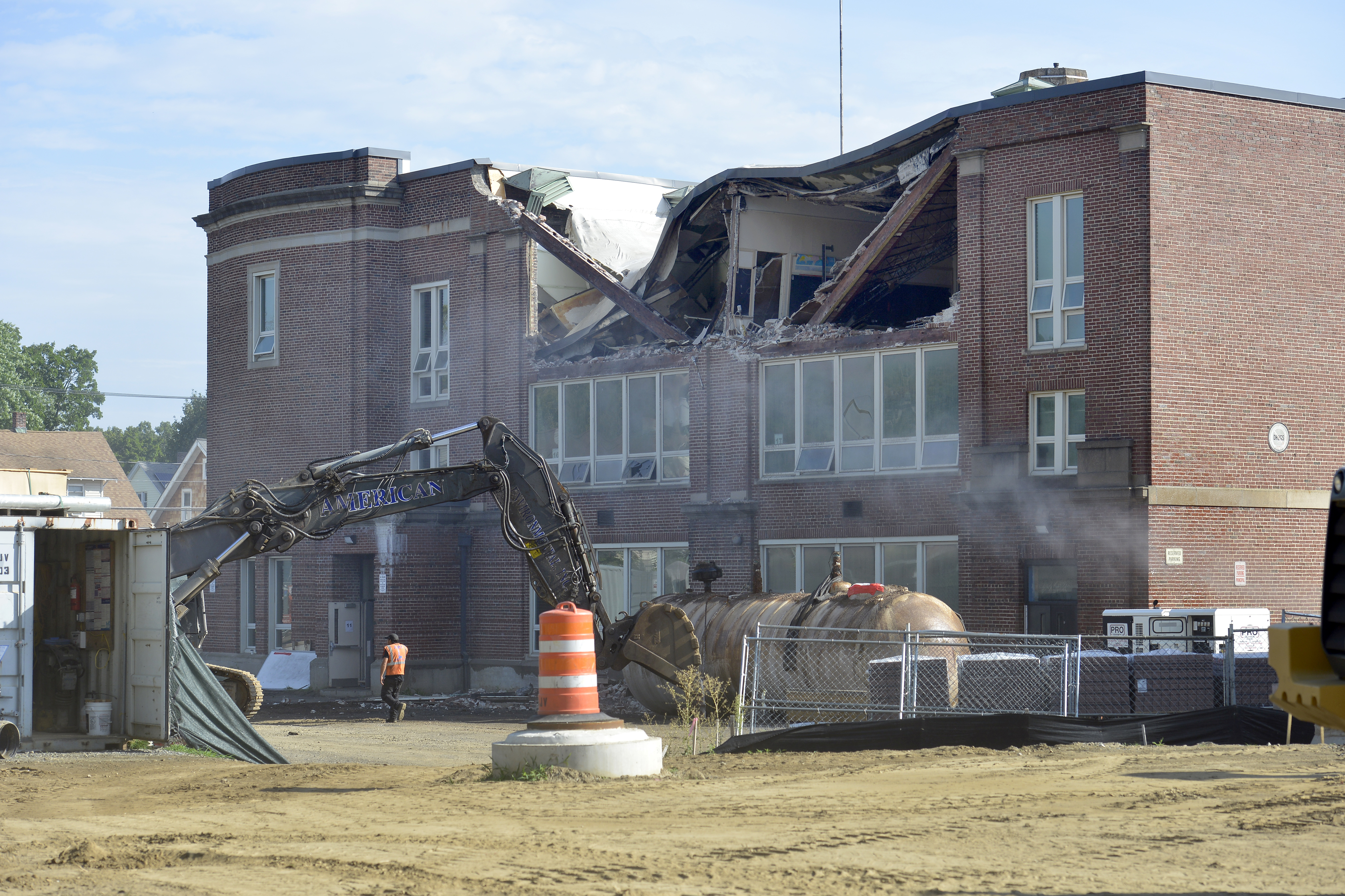 Demolition begins on old Coburn School in West Springfield - masslive.com
