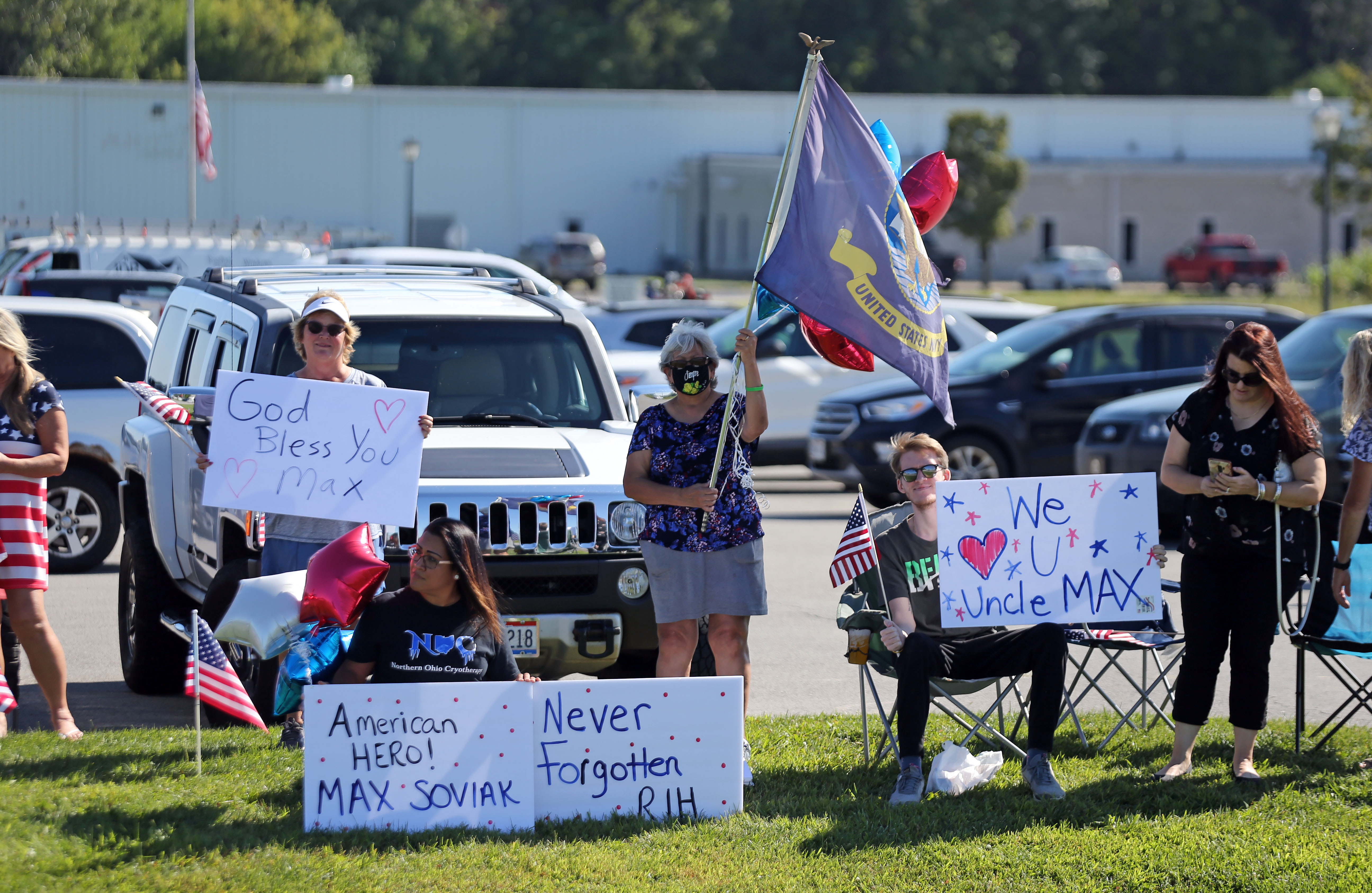 Public procession for Maxton Soviak, September 8, 2021 - cleveland.com