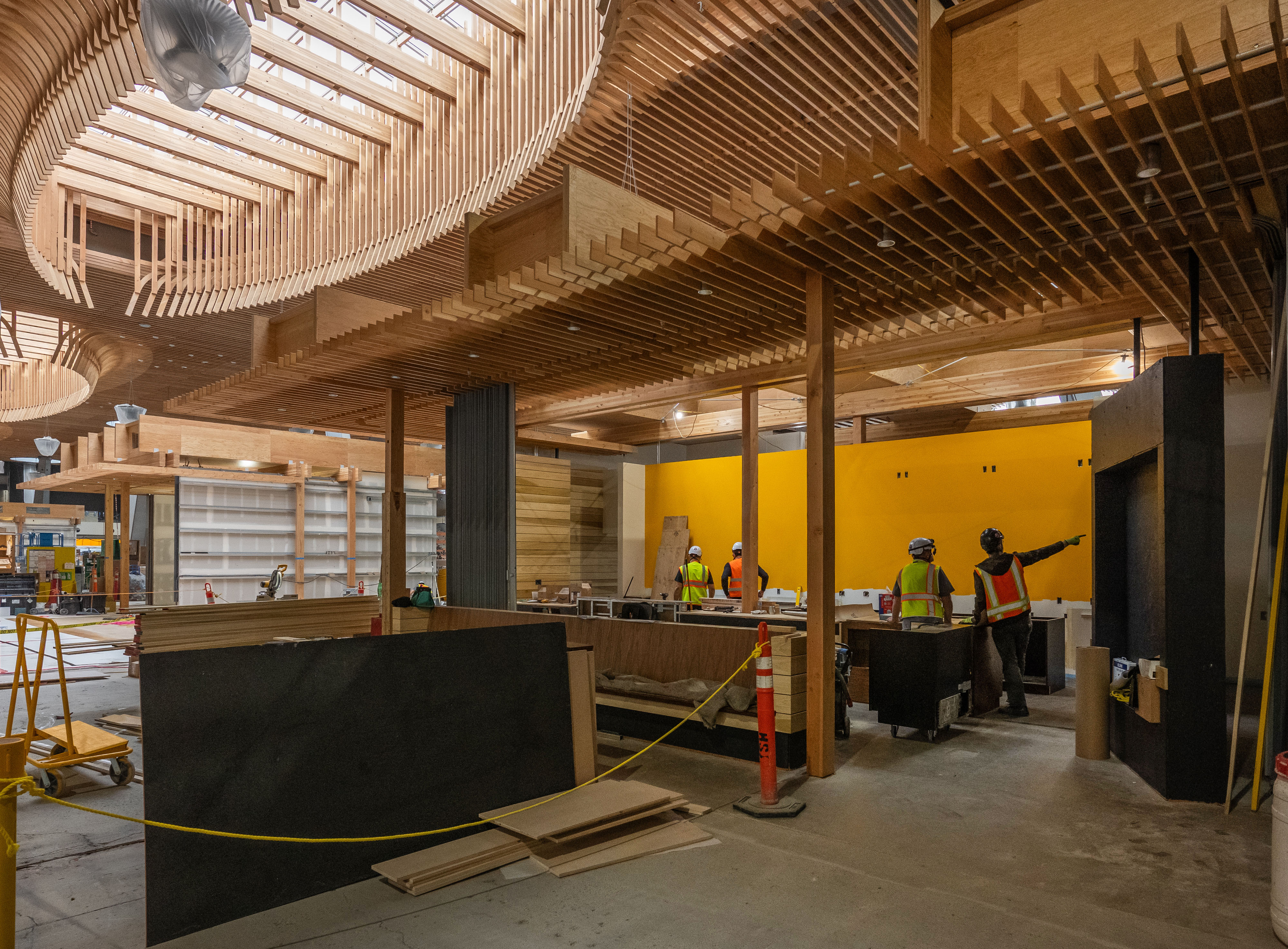 Portland International Airport terminal construction nears completion ...