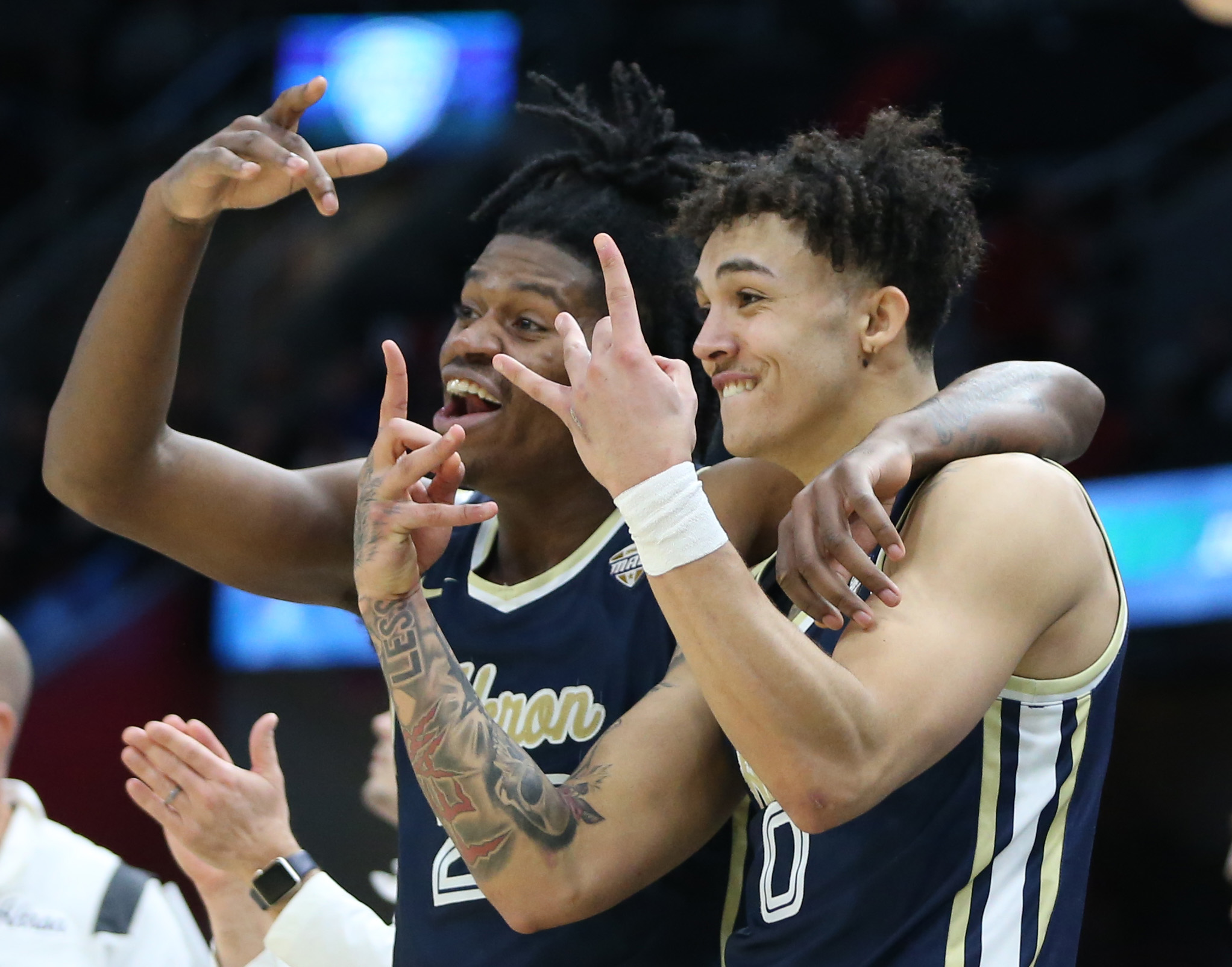 Kent vs. Akron in men's MAC Tournament final, March 12, 2022 ...