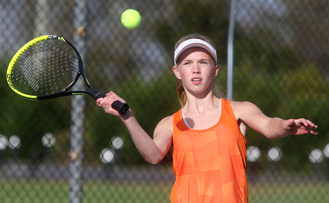 Oakcrest vs. Cumberland girls tennis, Southeast Region B final, Nov. 3 ...