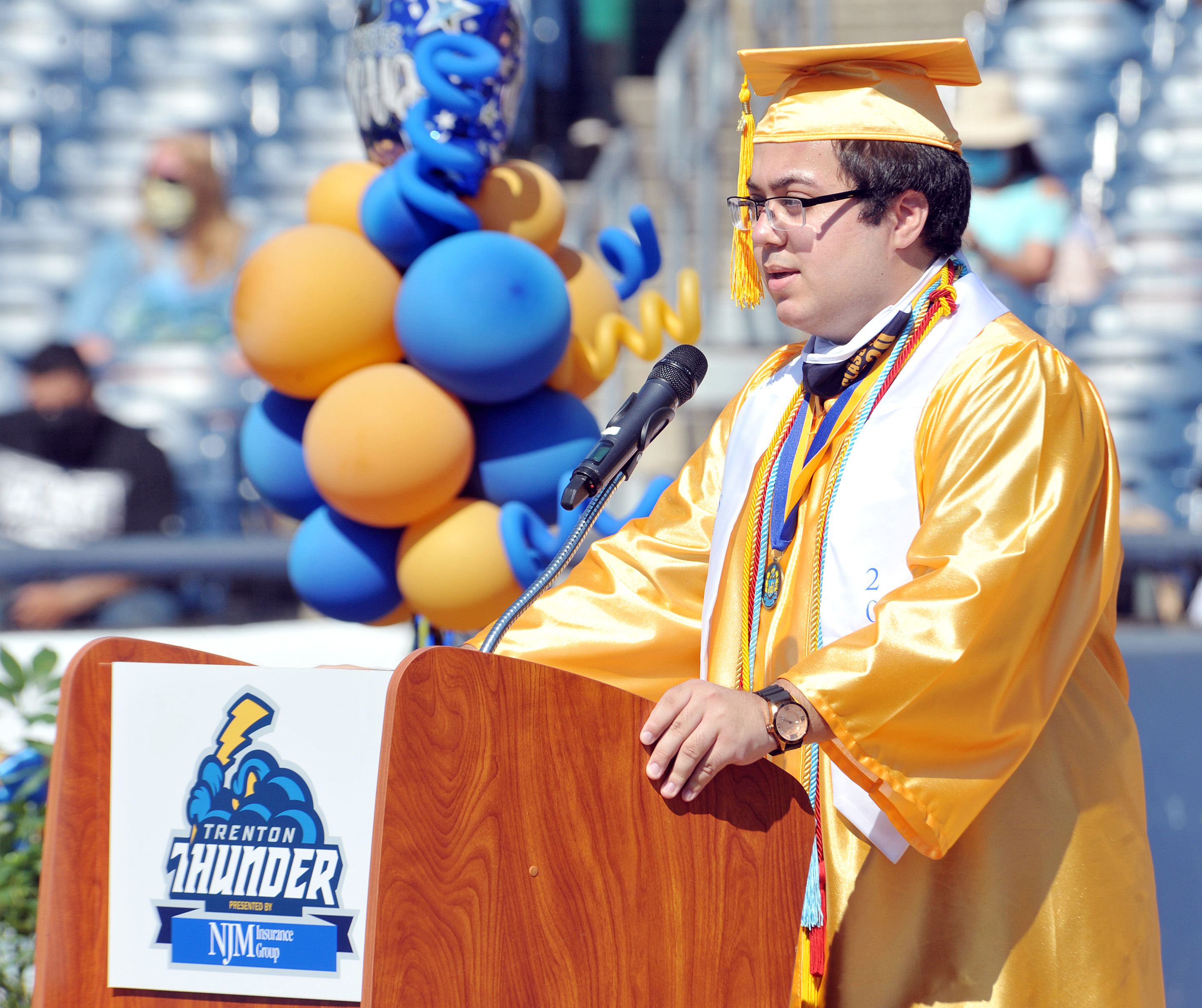 Nottingham High School's 37th Commencement at Arm and Hammer Park in ...