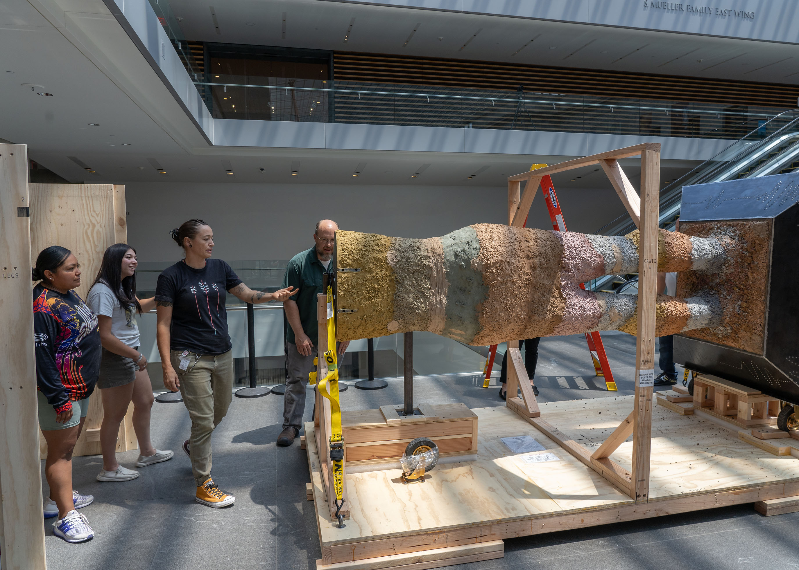 Rose B. Simpson sculptures come to Cleveland Museum of Art atrium ...