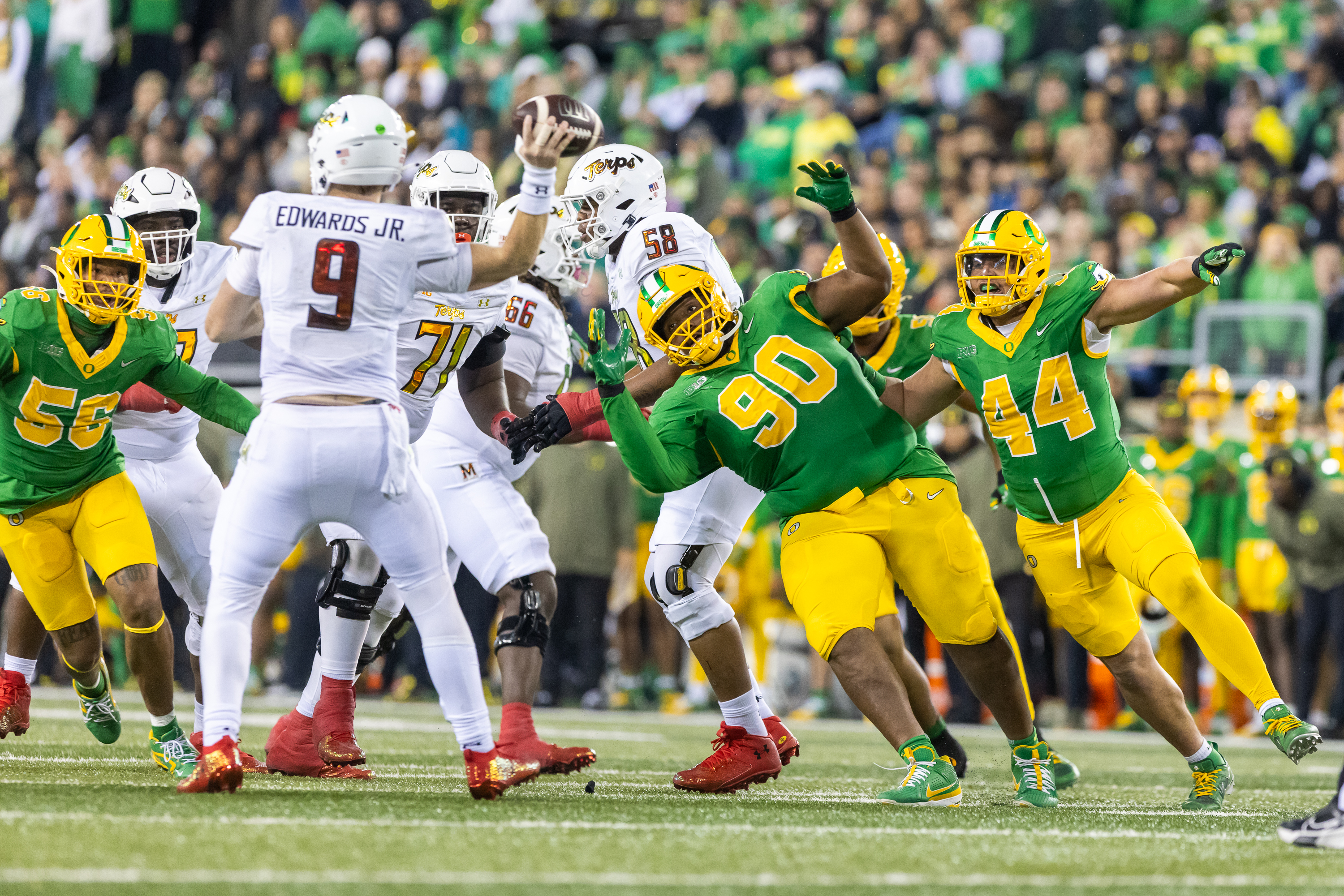 No. 1 Oregon Ducks vs. Maryland Terrapins: Nov. 9, 2024 - oregonlive.com