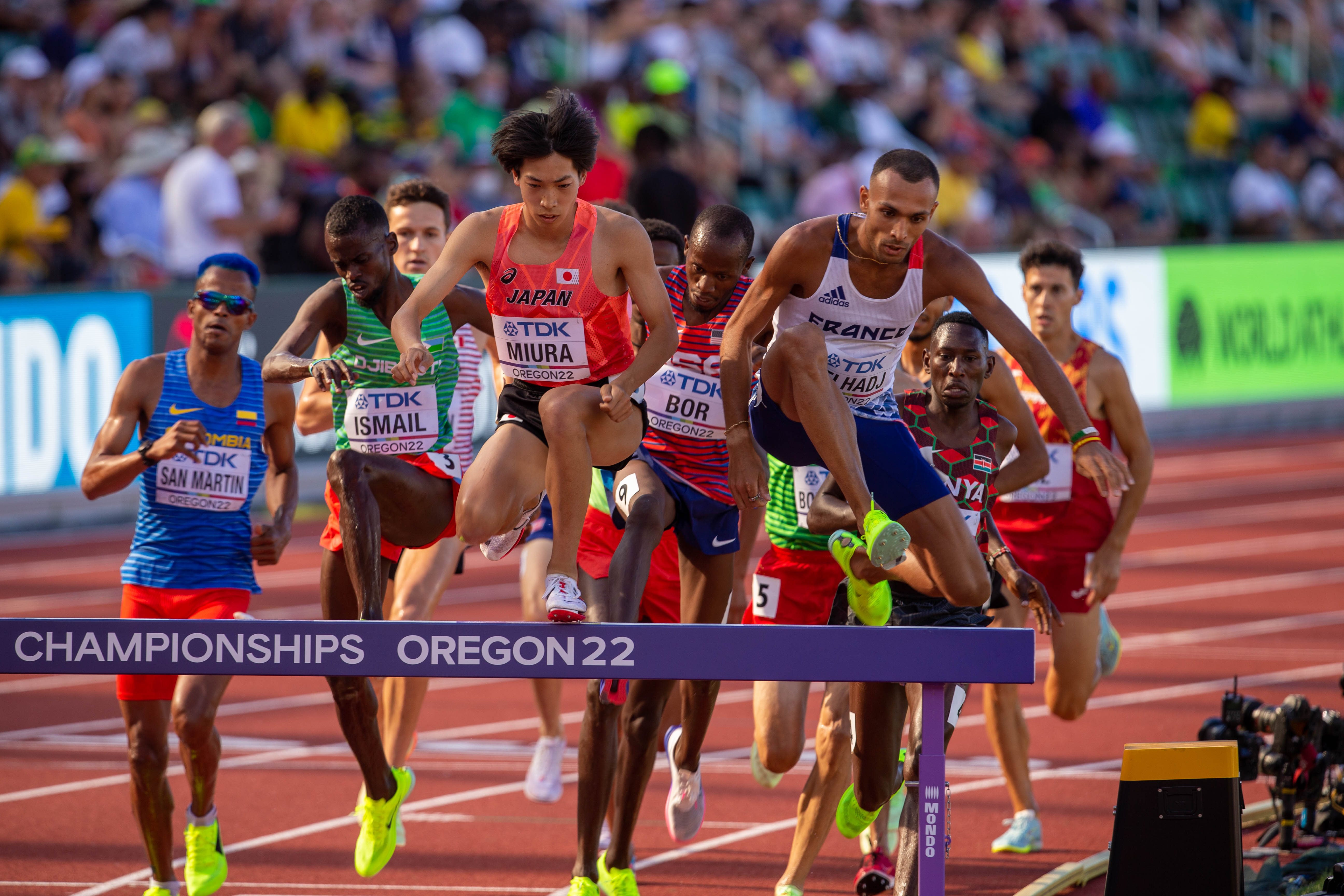Athletes compete at World Athletics Championships in Eugene ...