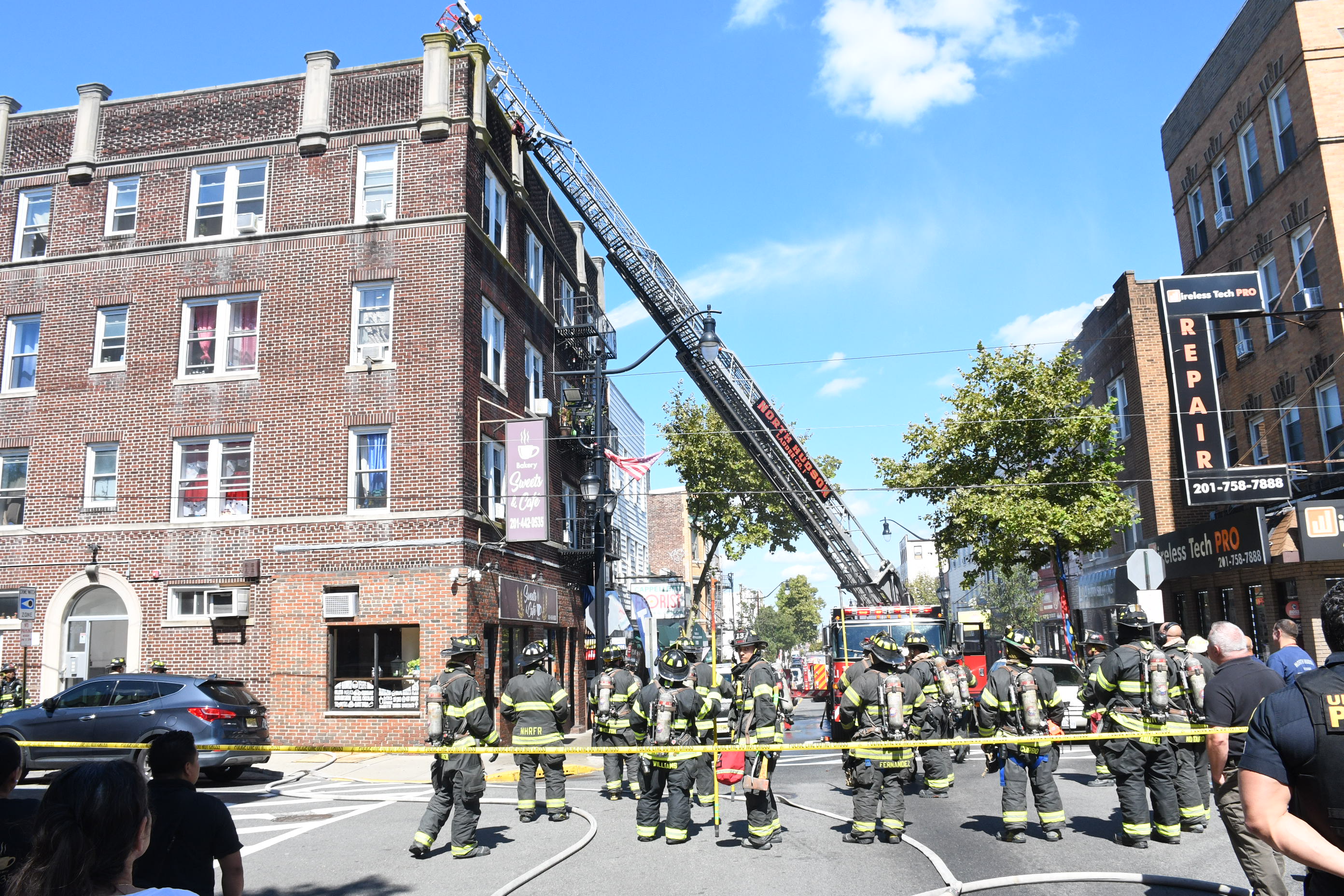 Three-alarm Union City fire, Sept. 10, 2024 - nj.com