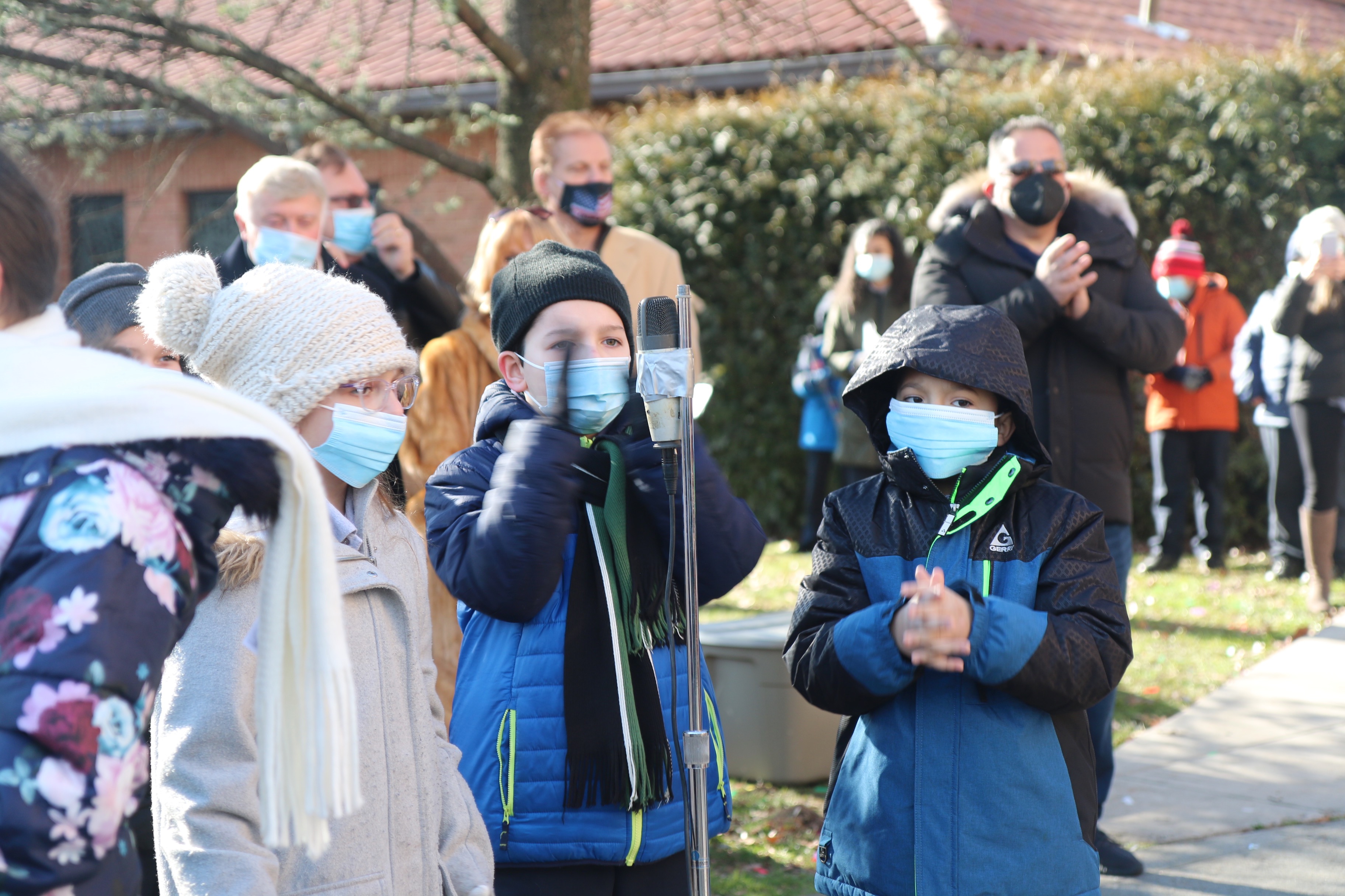 Cardinal Dolan blesses new Father Vincent Capodanno Catholic Academy ...