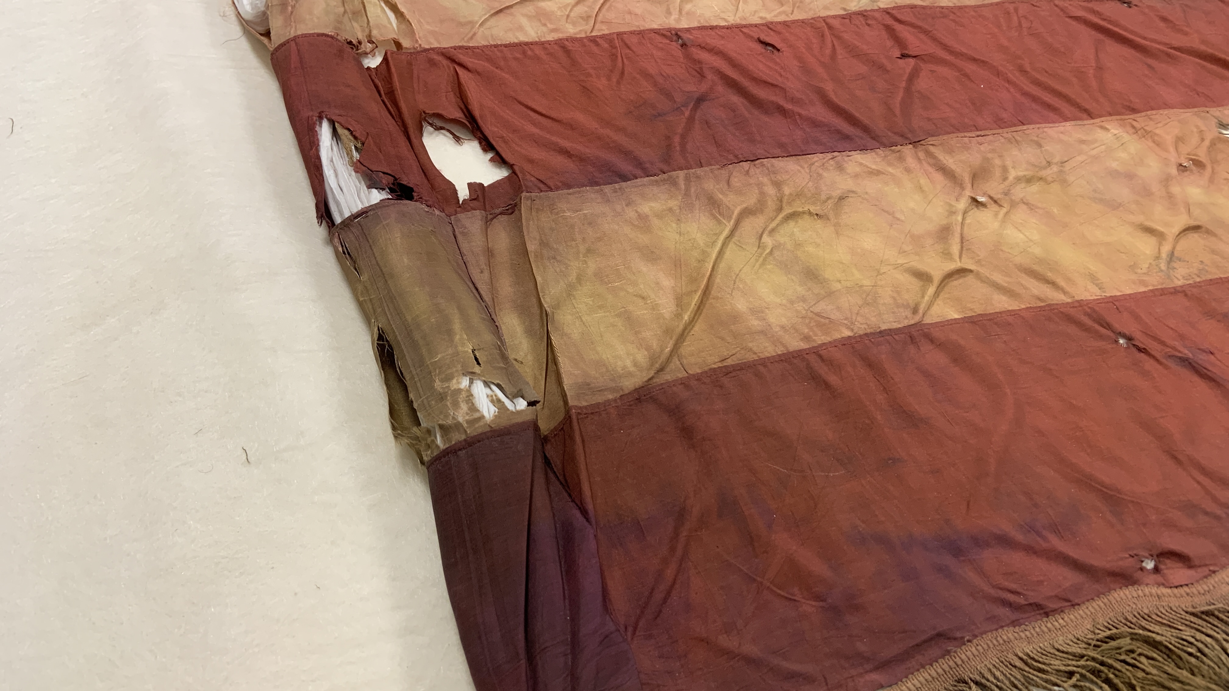Battle-stained flags preserved in new Civil War Battle Flag Education ...