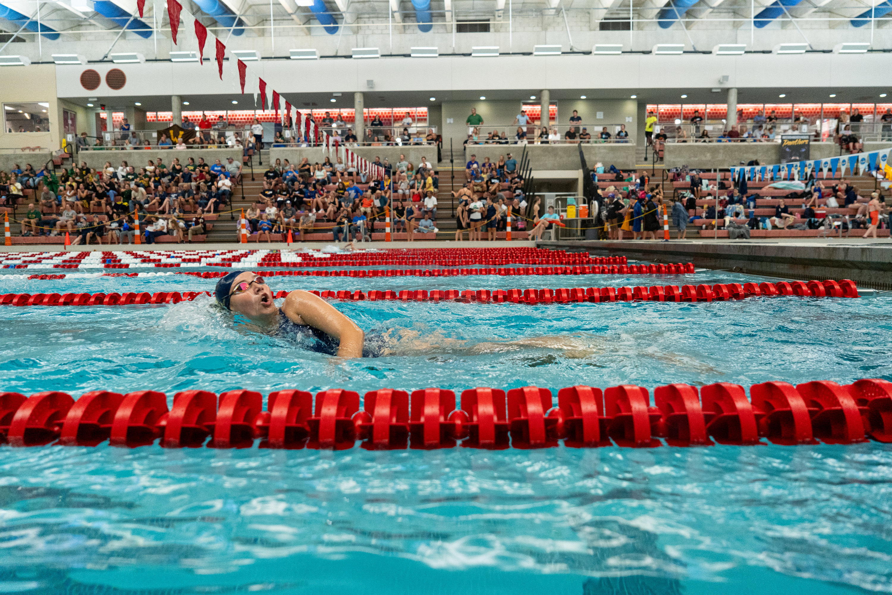 Tri-Cities Swiming Championship at Saginaw Valley State University ...