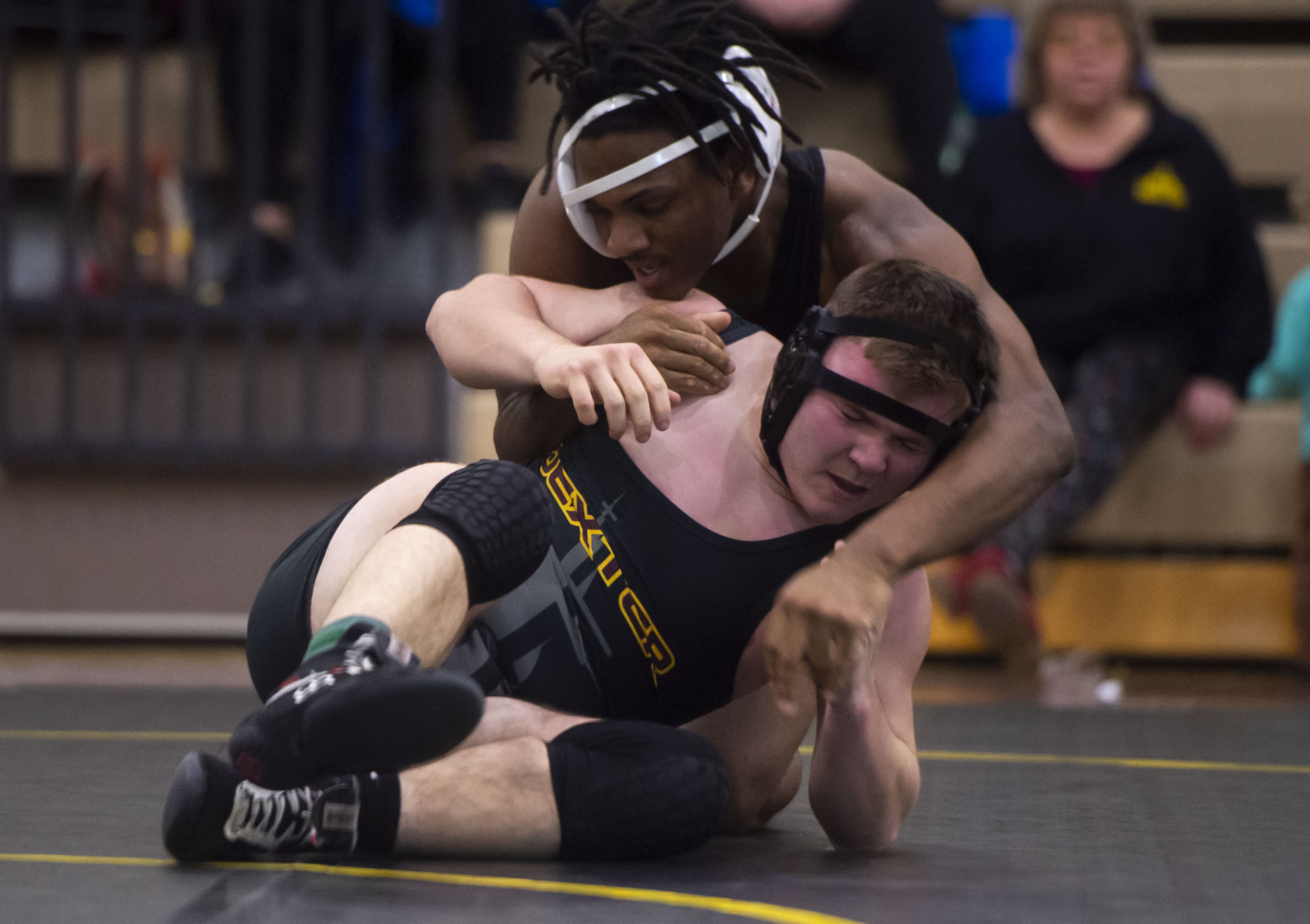 See photos from Division 1 wrestling district finals in Dexter. - mlive.com