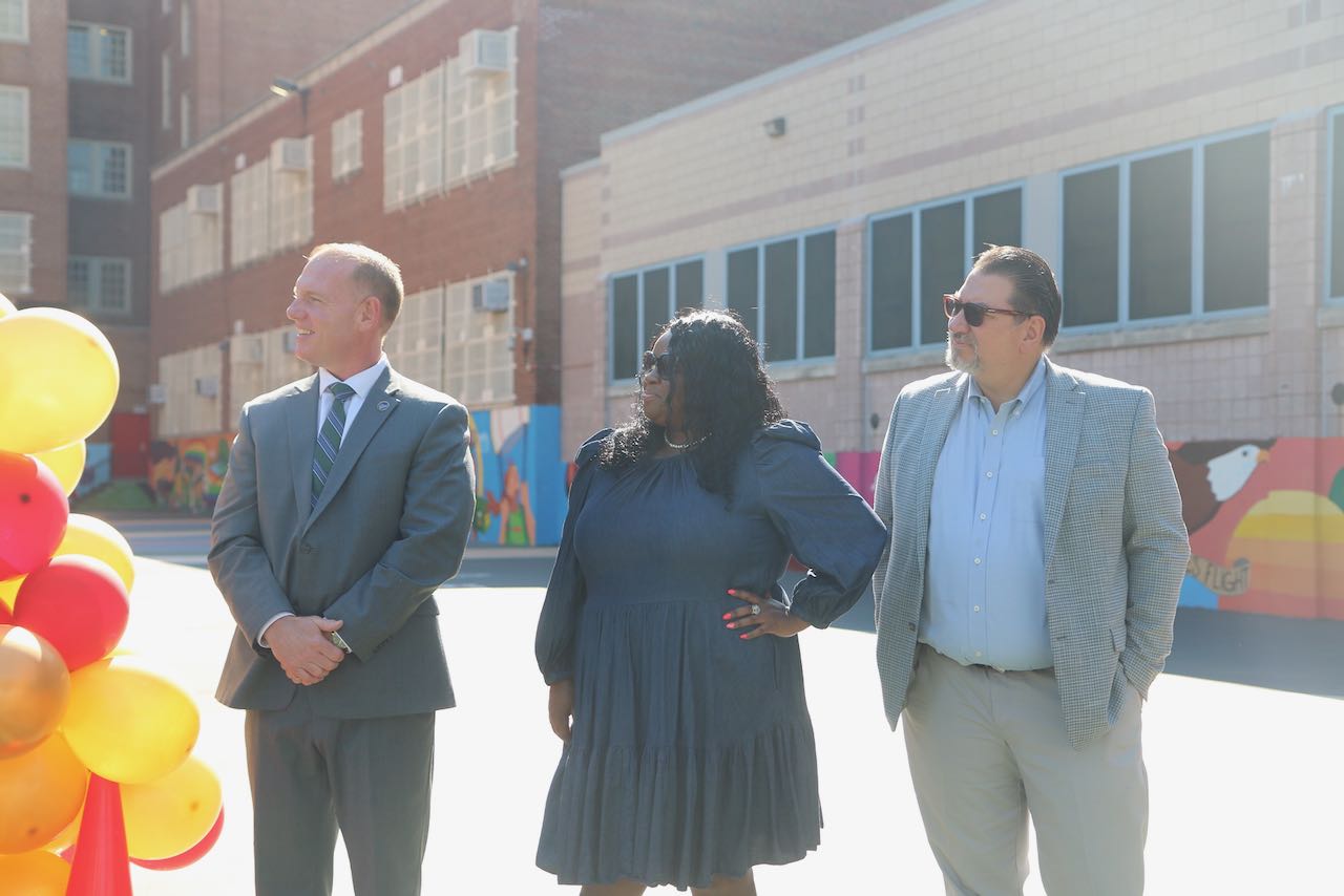 PS 44 breaks ground playground renovation - silive.com
