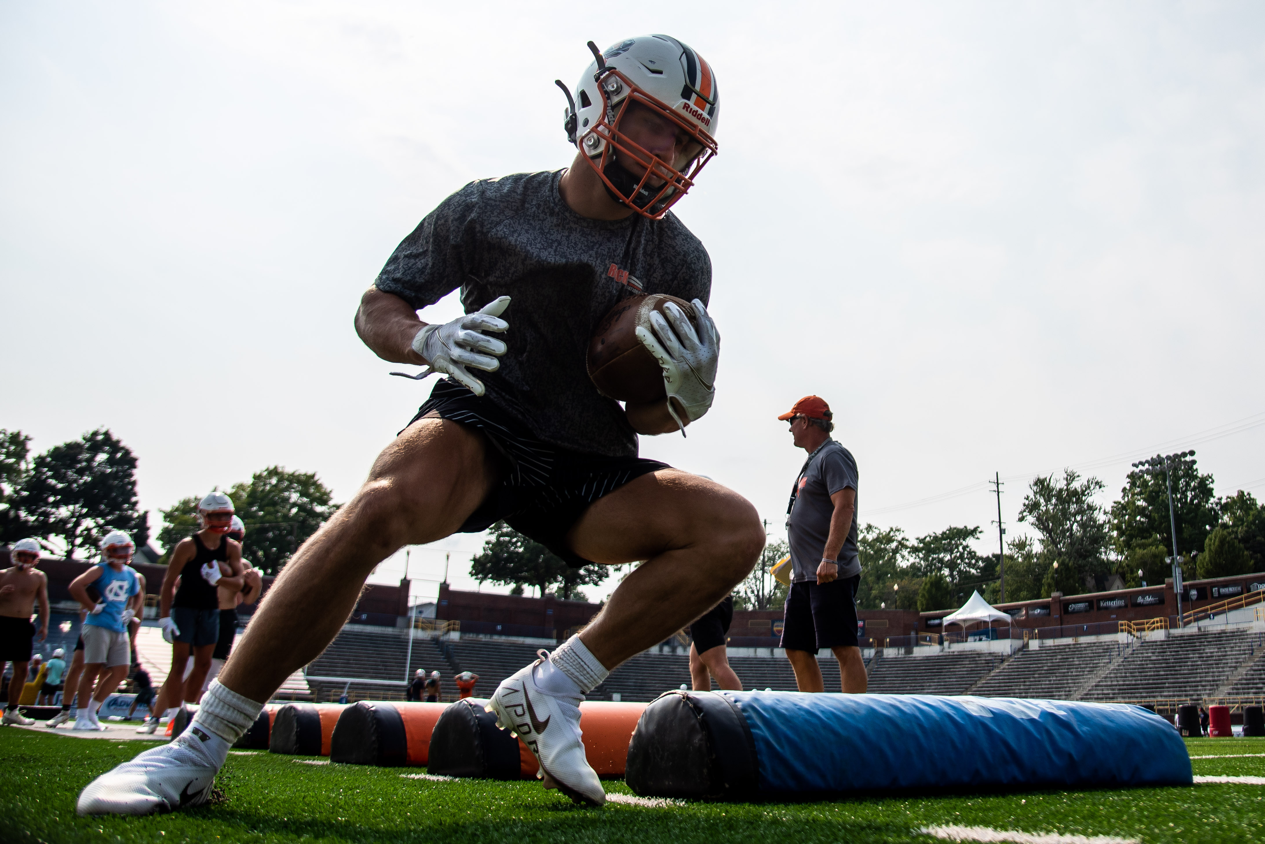 Flint Powers Catholic football team holds first practice of season ...