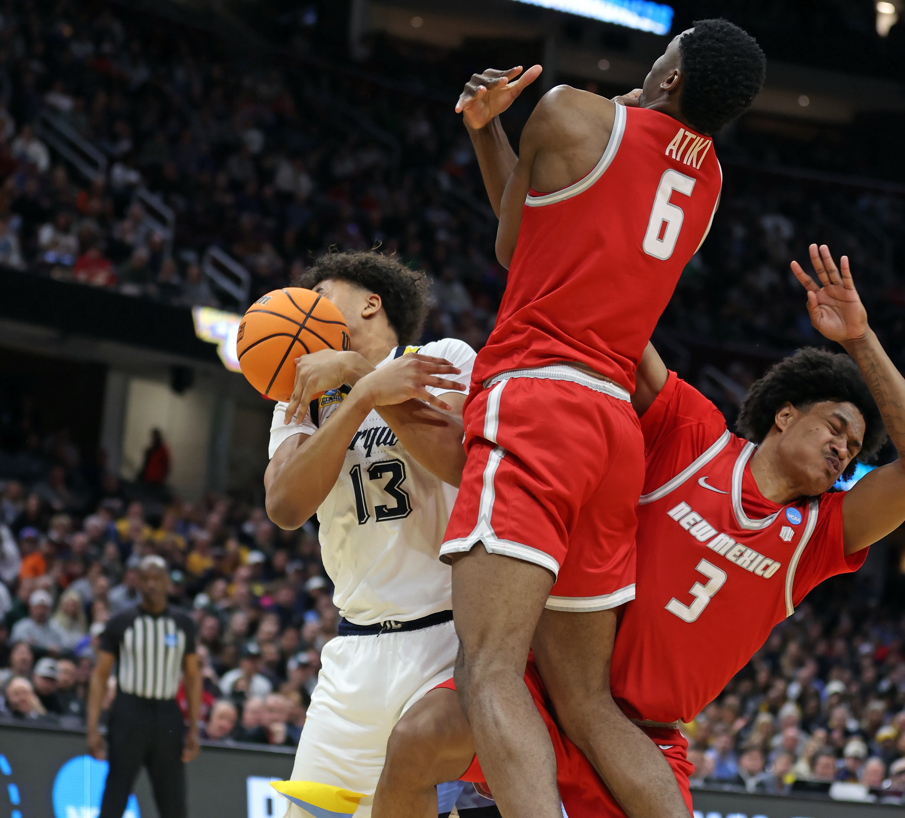 Marquette Golden Eagles vs. New Mexico Lobos, first round, NCAA ...
