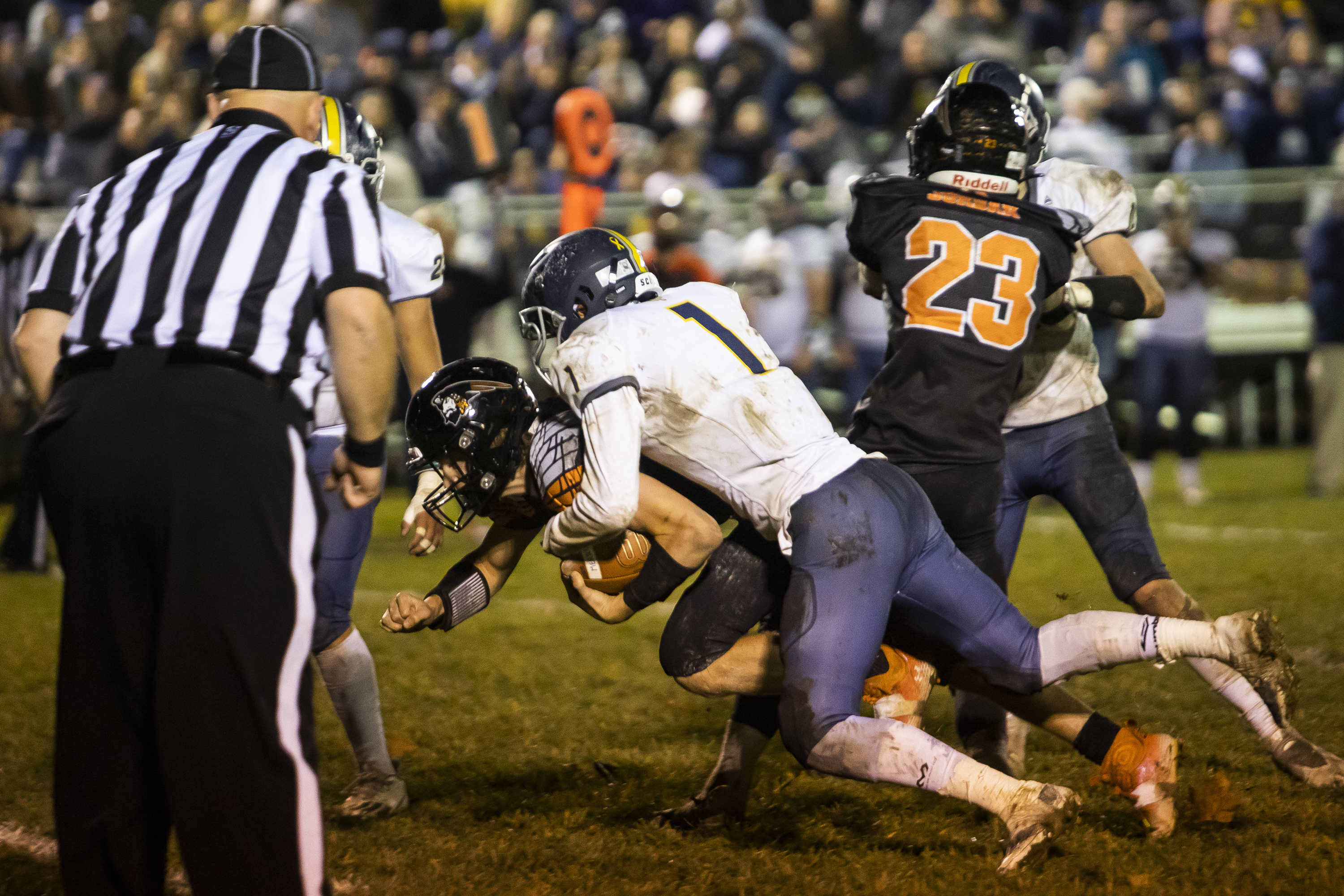 Merrill High School football hosts Breckenridge High School - mlive.com