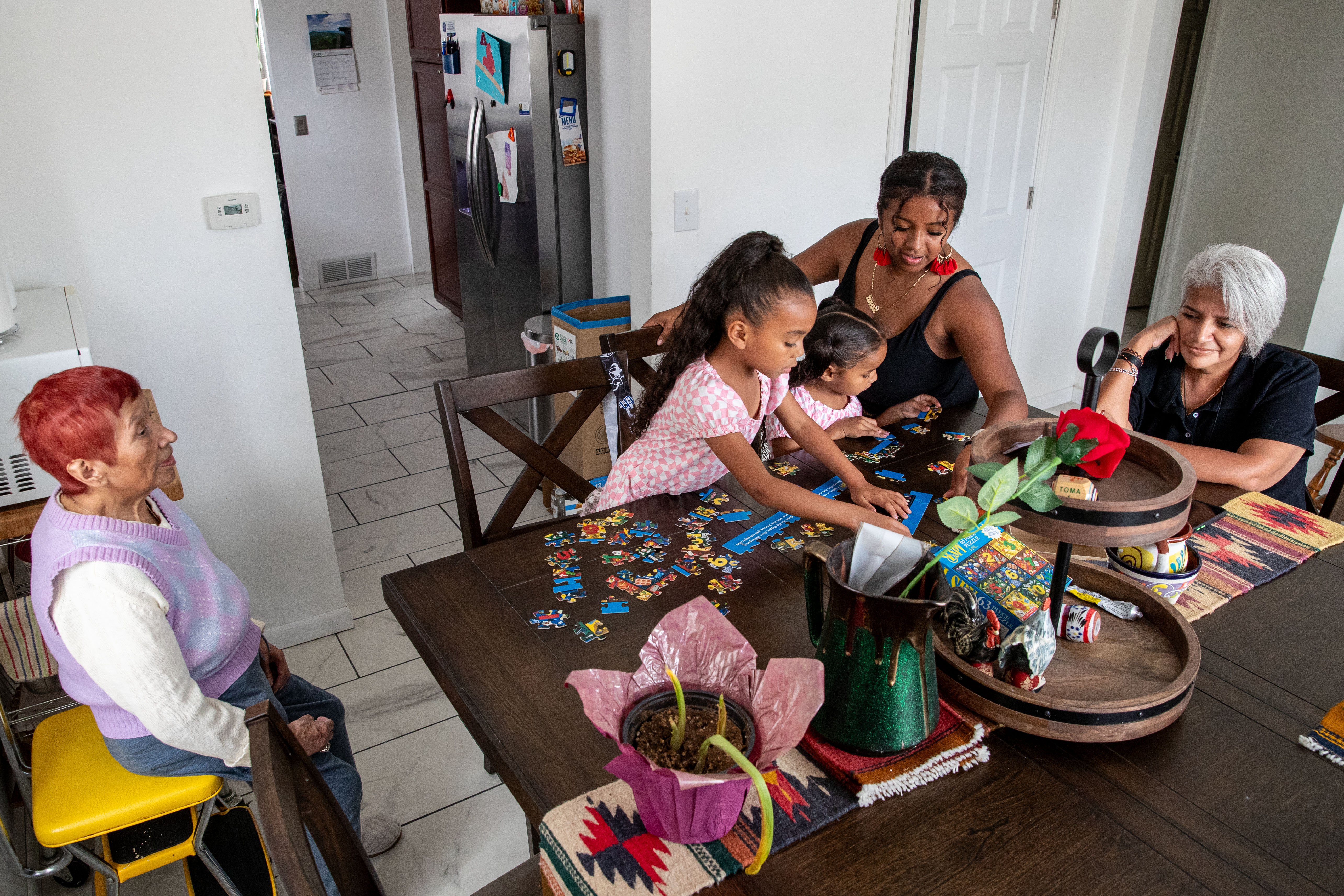 Women live together in multigenerational home - mlive.com