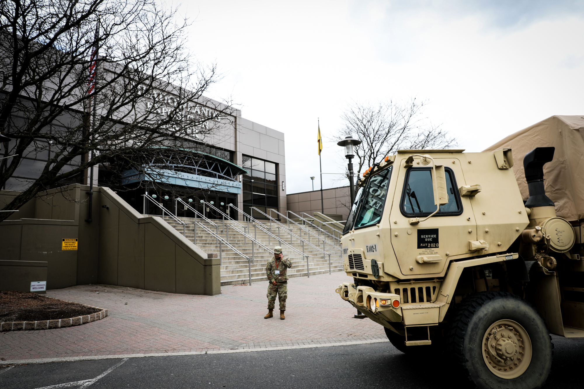 Field hospital at Meadowlands Expo Center in Secaucus being built - nj.com