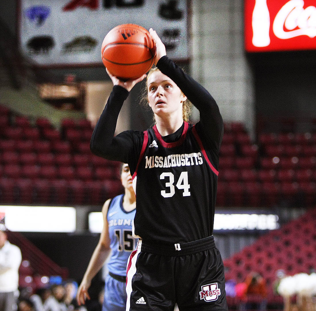 UMass Women's Basketball vs Columbia 12/10/22 - masslive.com
