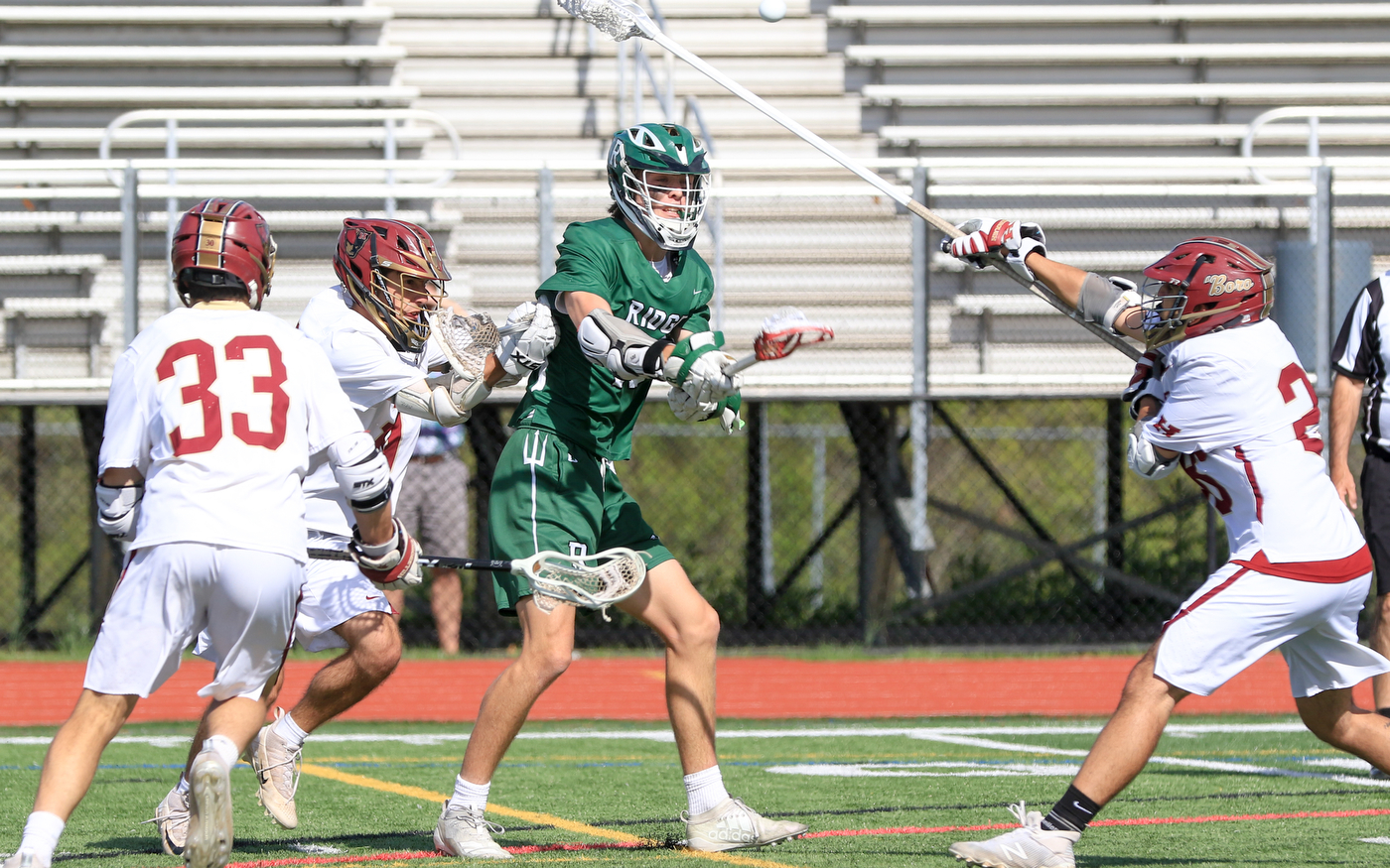 Ridge takes Hillsborough 9-4 in boys lacrosse. 5/12/2021 - nj.com
