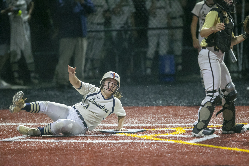 Bishop McDevitt girls play Highlands in a 2021 PIAA 4A softball ...