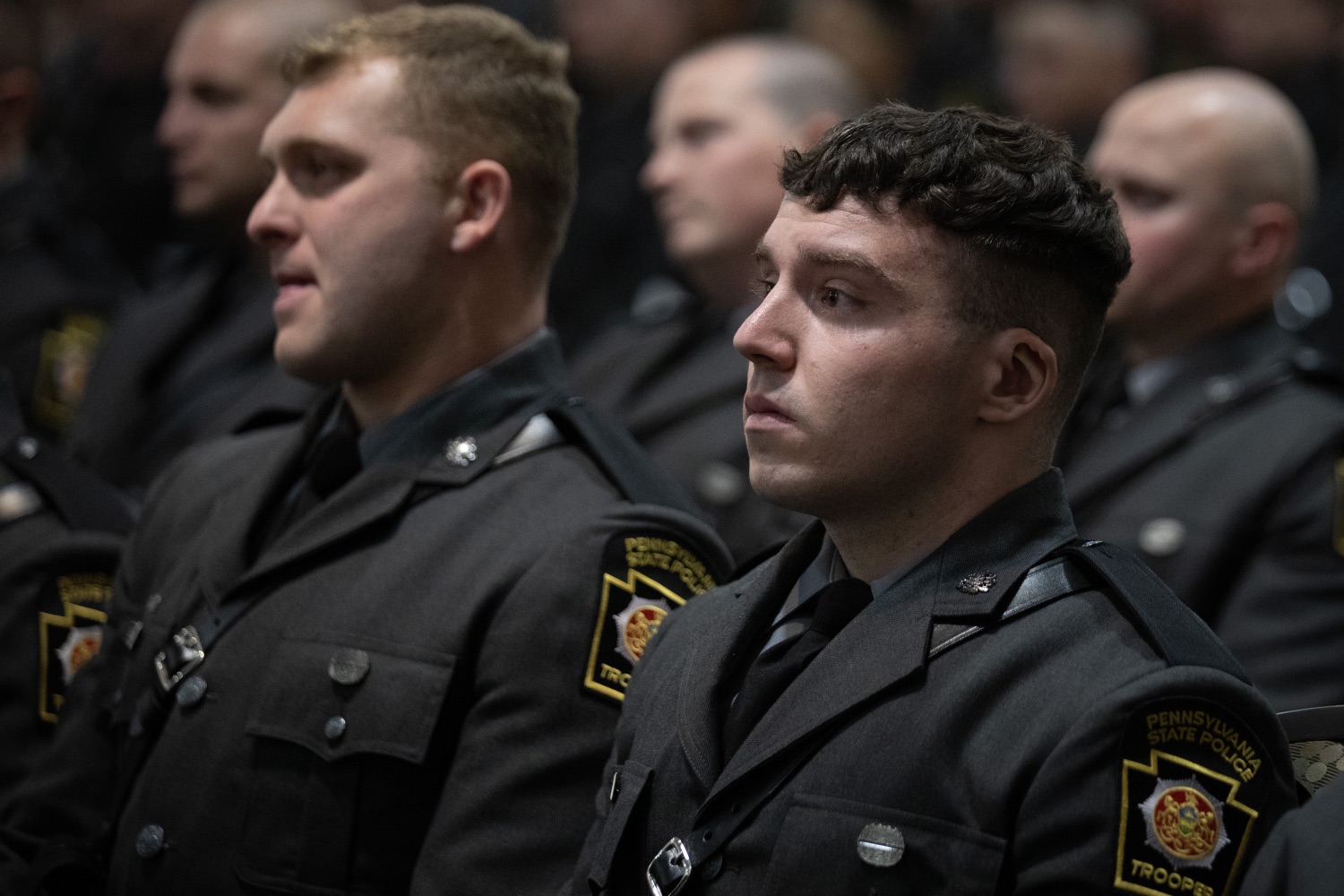 Funeral service for Pa. State Tpr. Jacques "Jay" F. Rougeau Jr ...