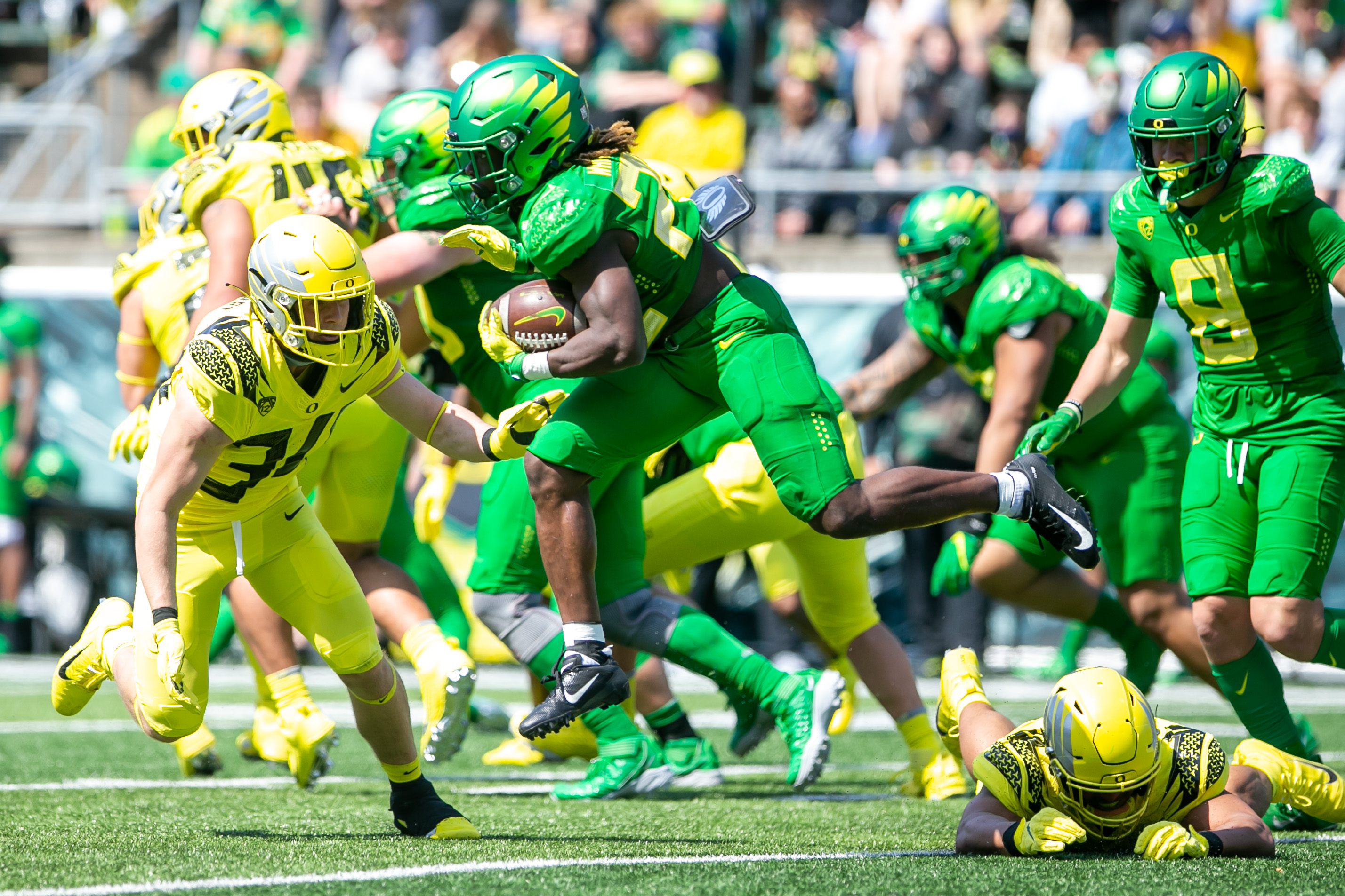 Oregon Ducks spring football game 2022 - oregonlive.com