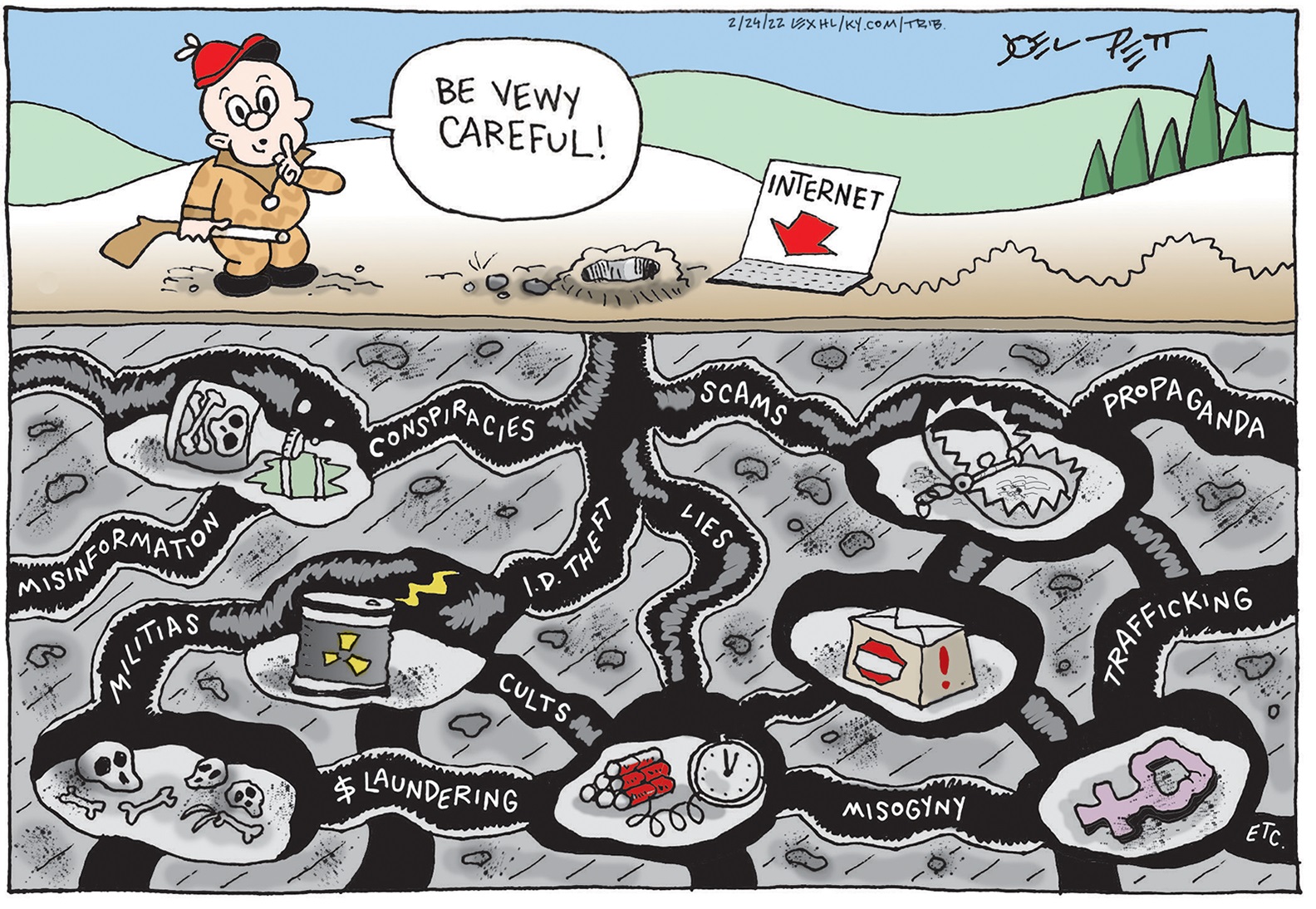 Editorial cartoons for Feb. 27, 2022 - syracuse.com